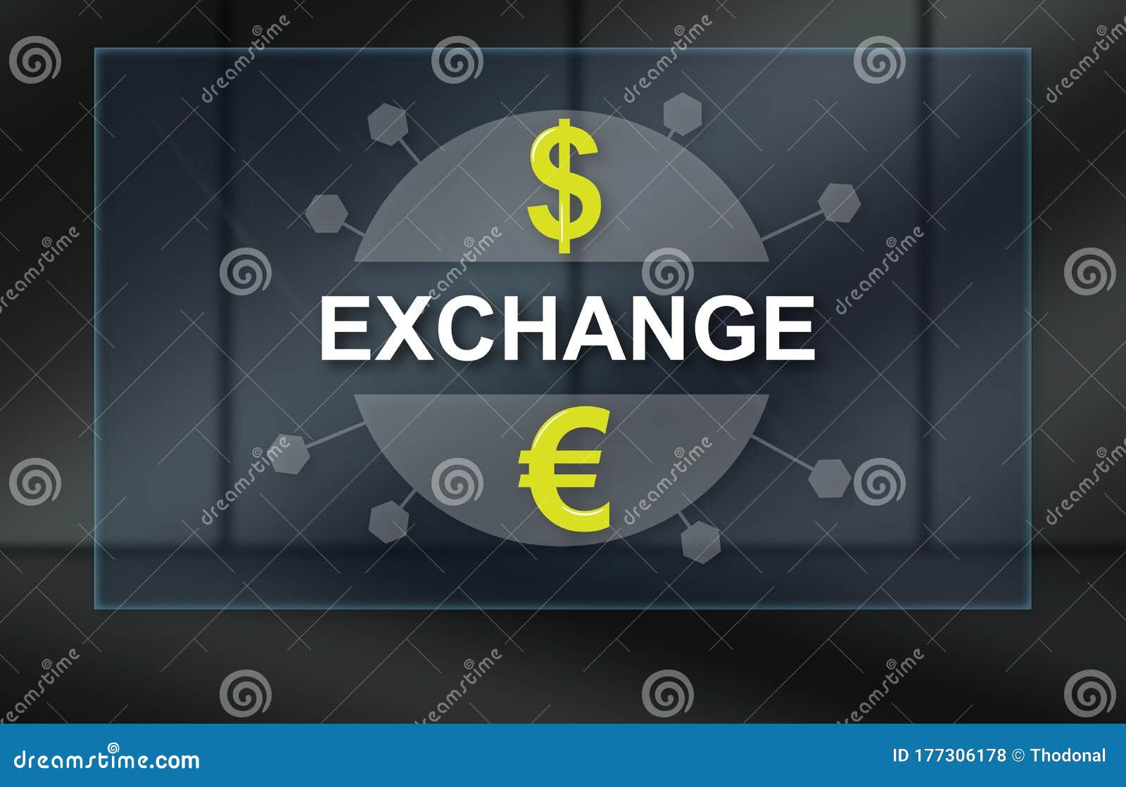 Concepto de intercambio stock de ilustración. Ilustración de concepto ...