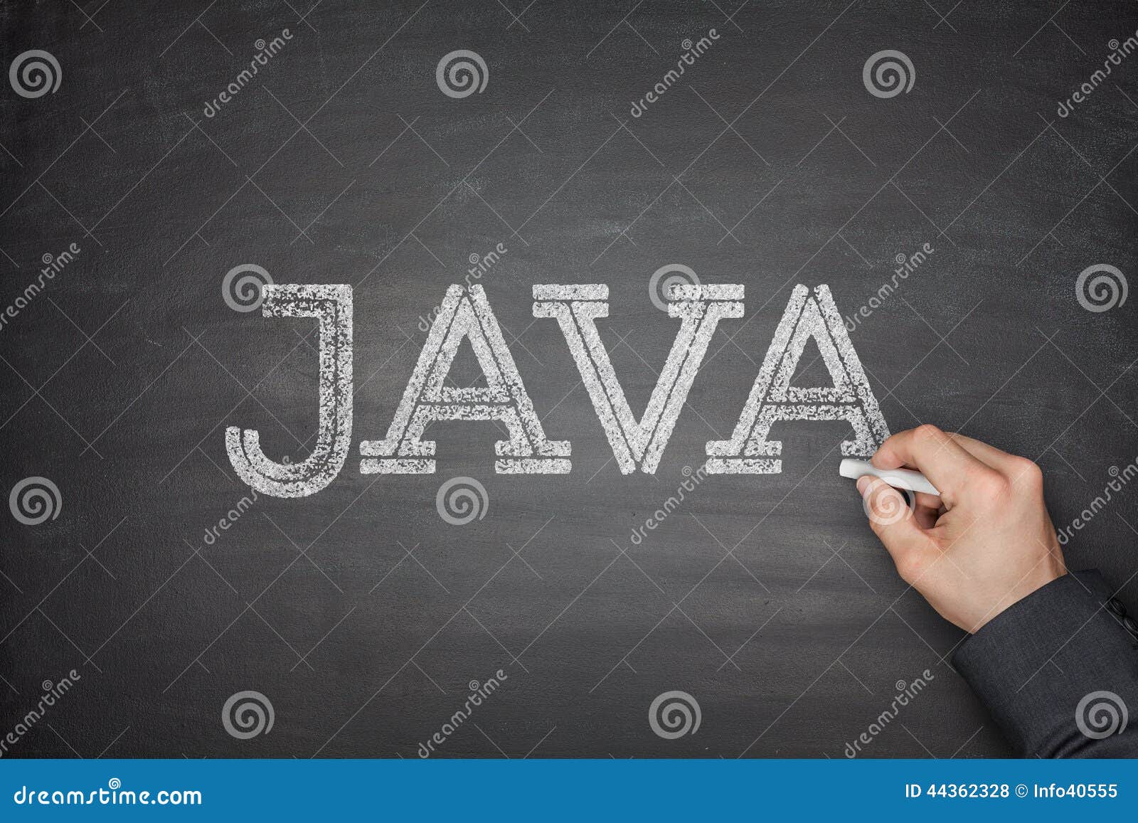 Concepto De Java En La Pizarra Foto de archivo - Imagen de especial ...