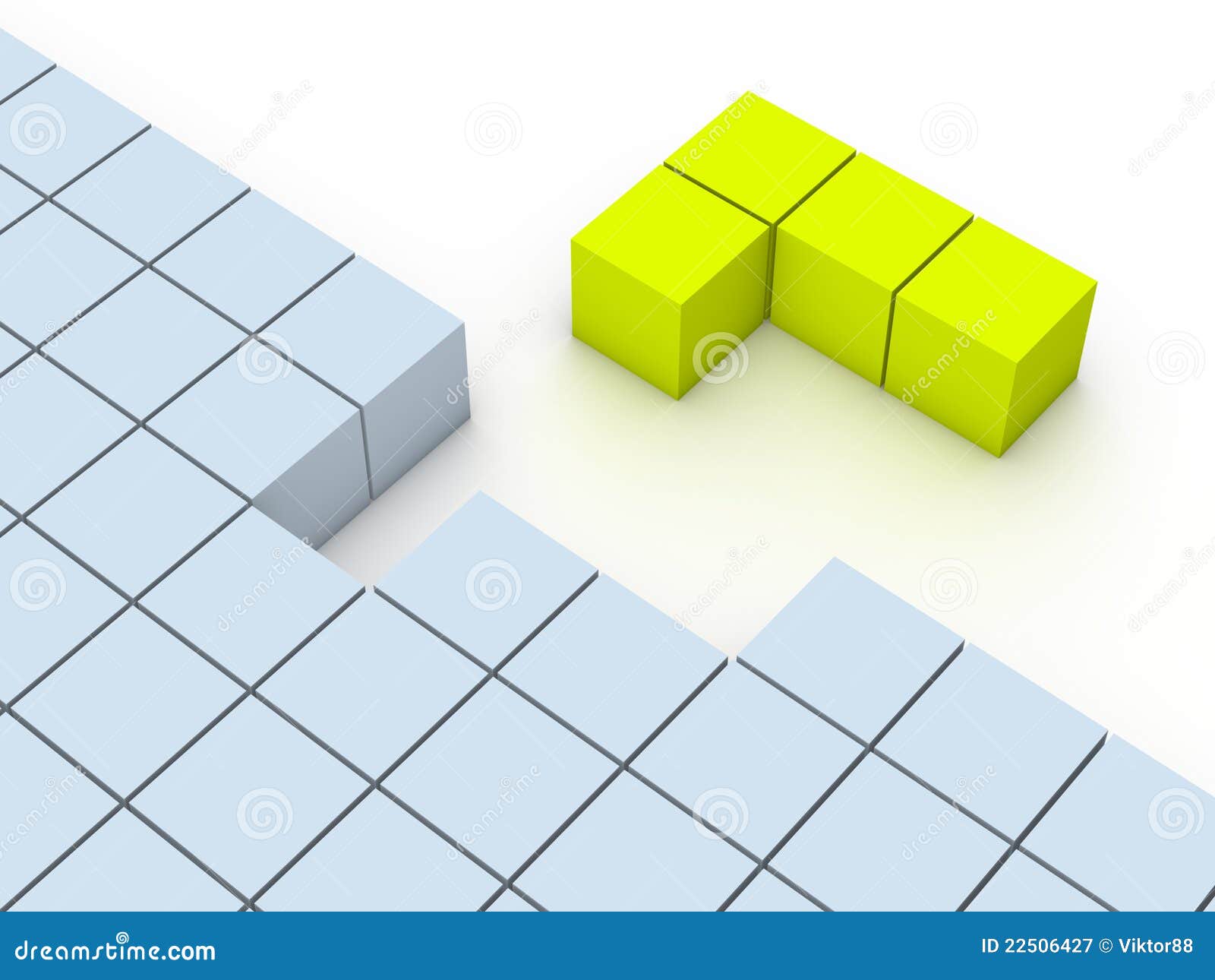 Concepto De Juego De Los Tetris Stock de ilustración - Ilustración de ...