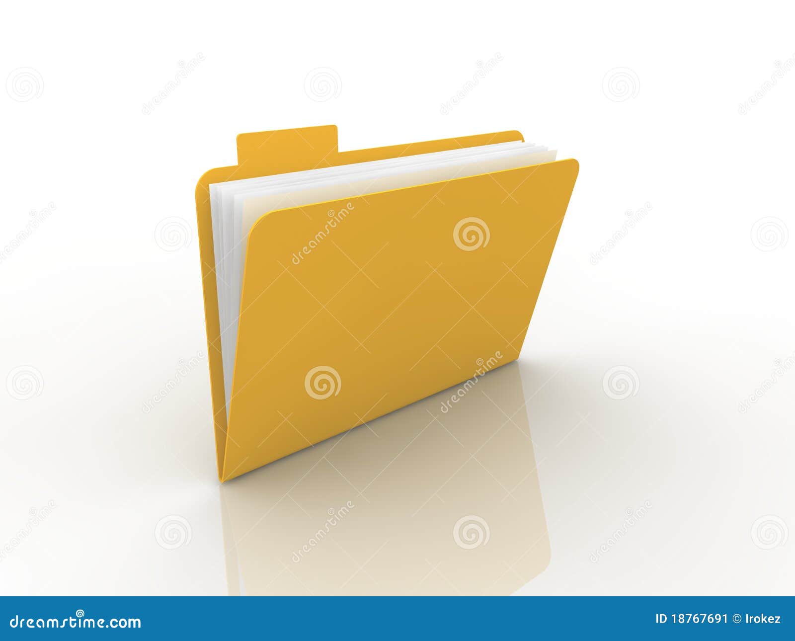 Concepto de la carpeta stock de ilustración. Ilustración de camino ...