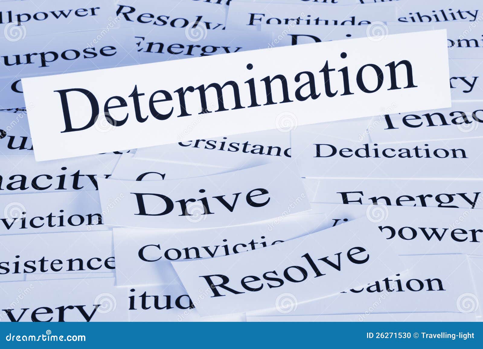 Concepto De La Determinación Foto de archivo - Imagen de conducir ...