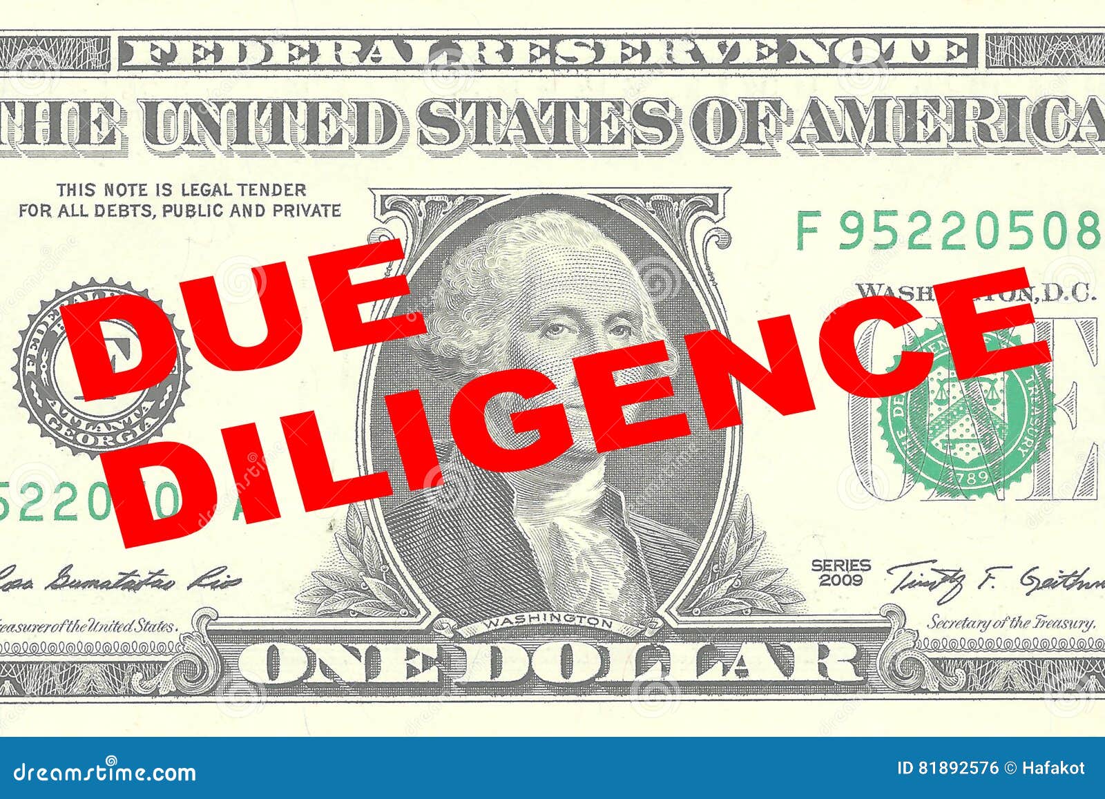 Concepto De La Diligencia Debida Stock de ilustración - Ilustración de ...