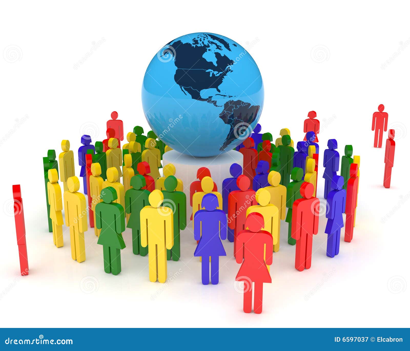 Concepto De La Globalización Fotografía de archivo libre de regalías ...