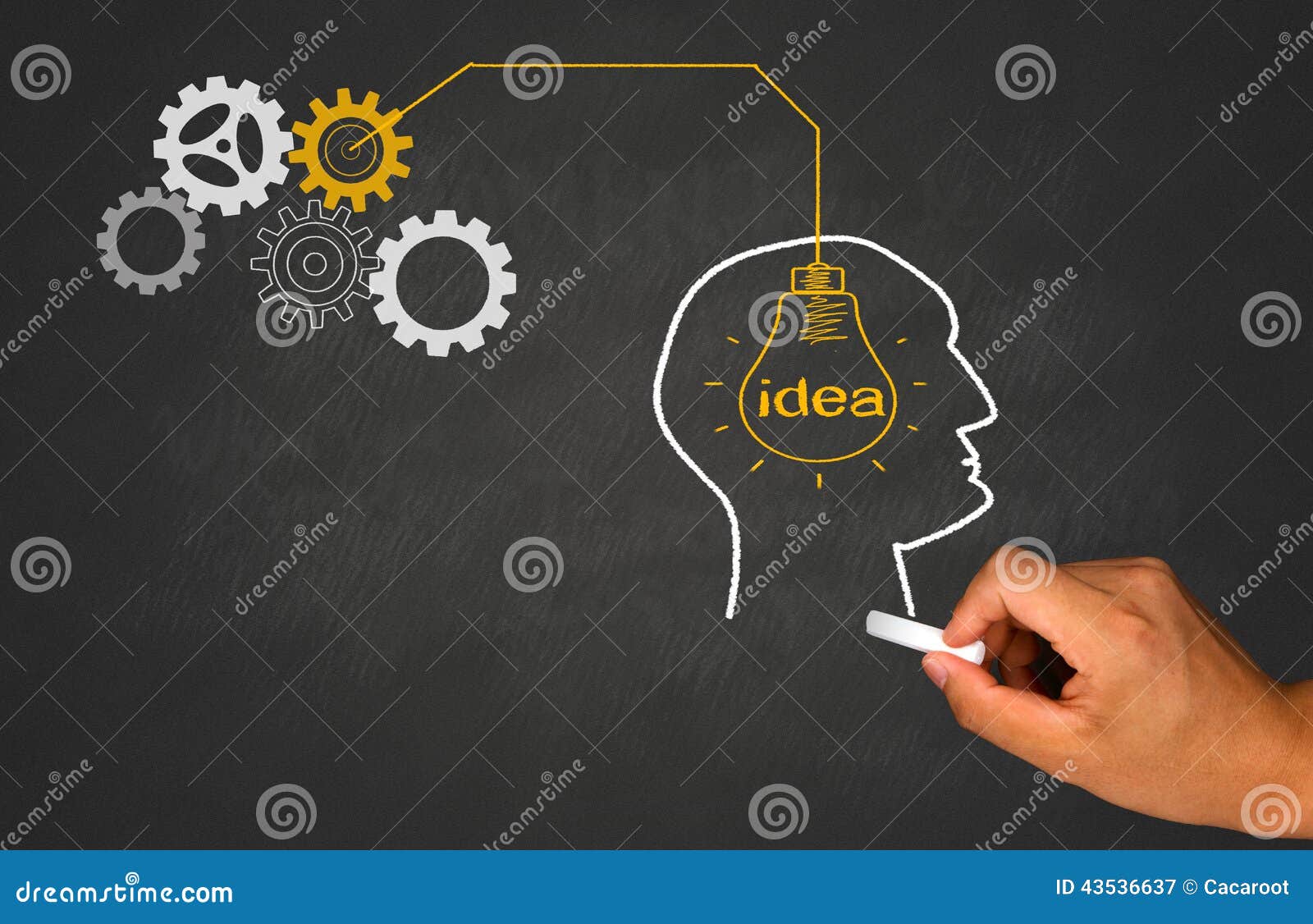 Concepto de la idea imagen de archivo. Imagen de inteligencia - 43536637