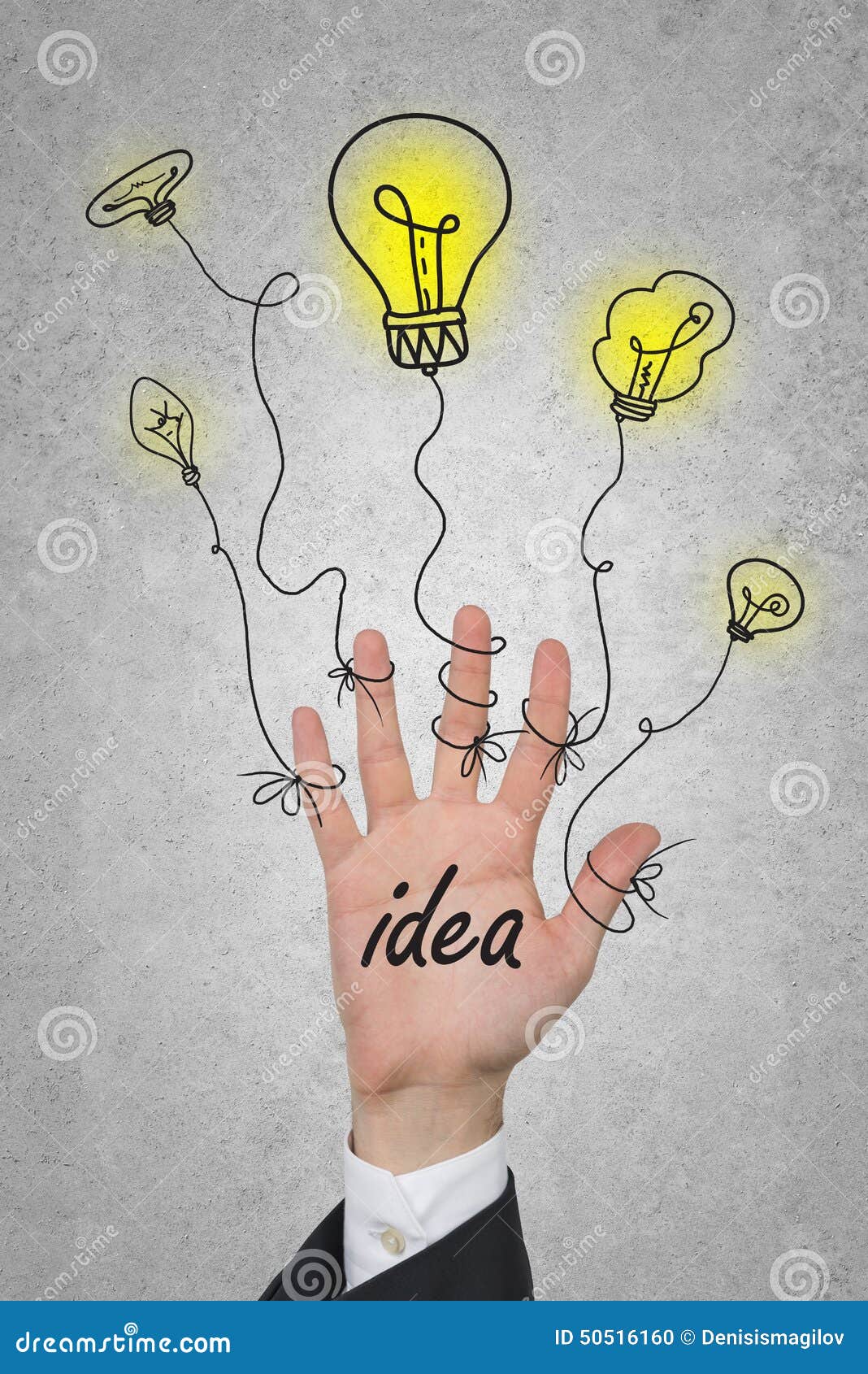 Concepto de la idea foto de archivo. Imagen de joven - 50516160