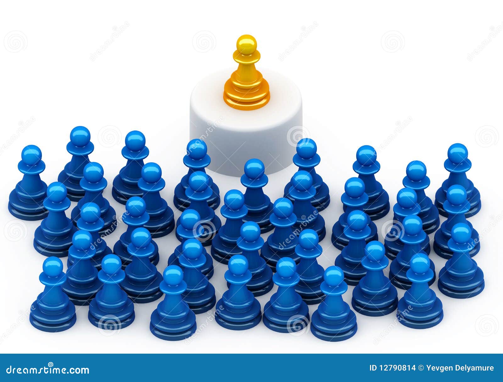 Concepto De La Individualidad Stock de ilustración - Ilustración de ...