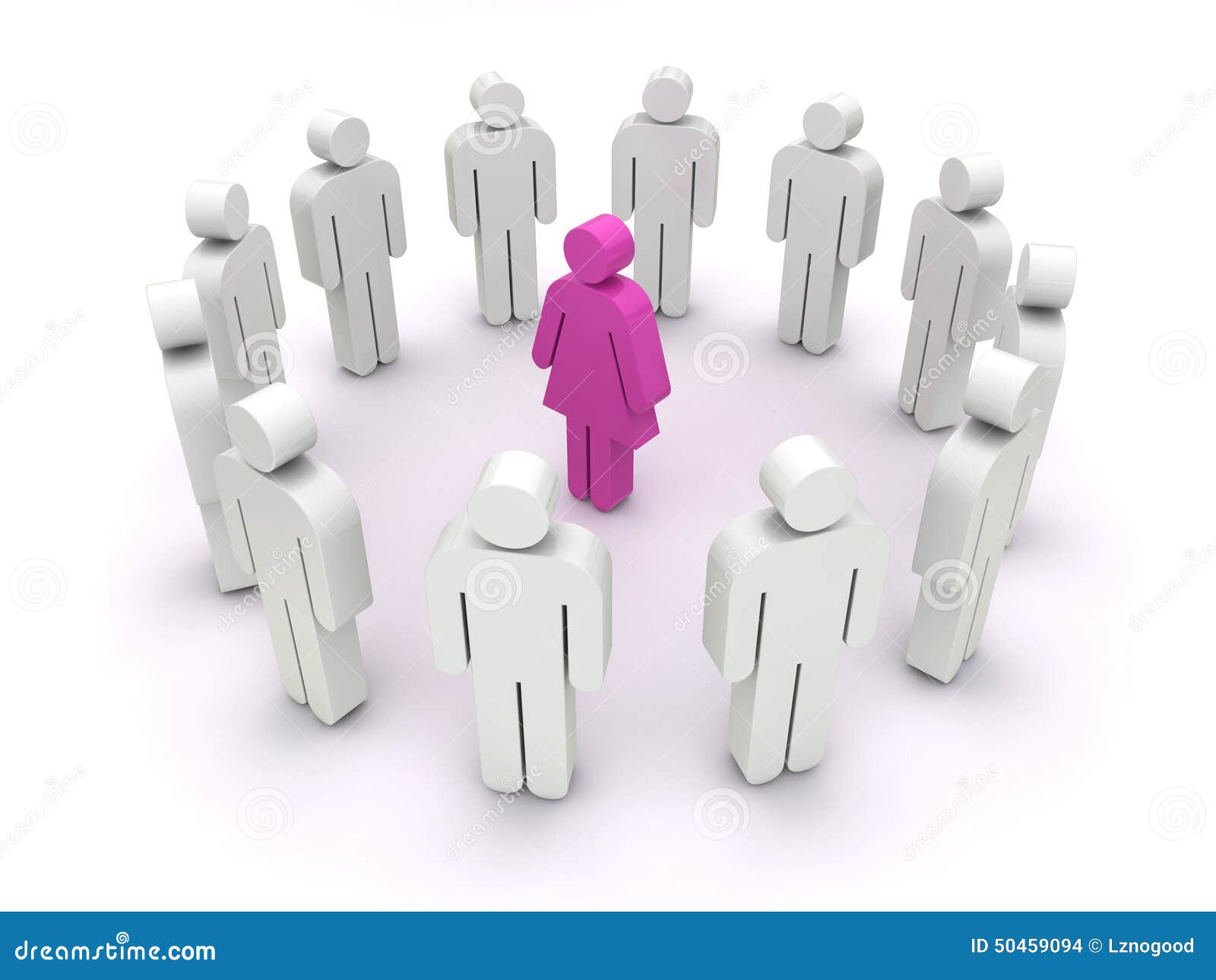 Concepto De La Individualidad Stock de ilustración - Ilustración de ...