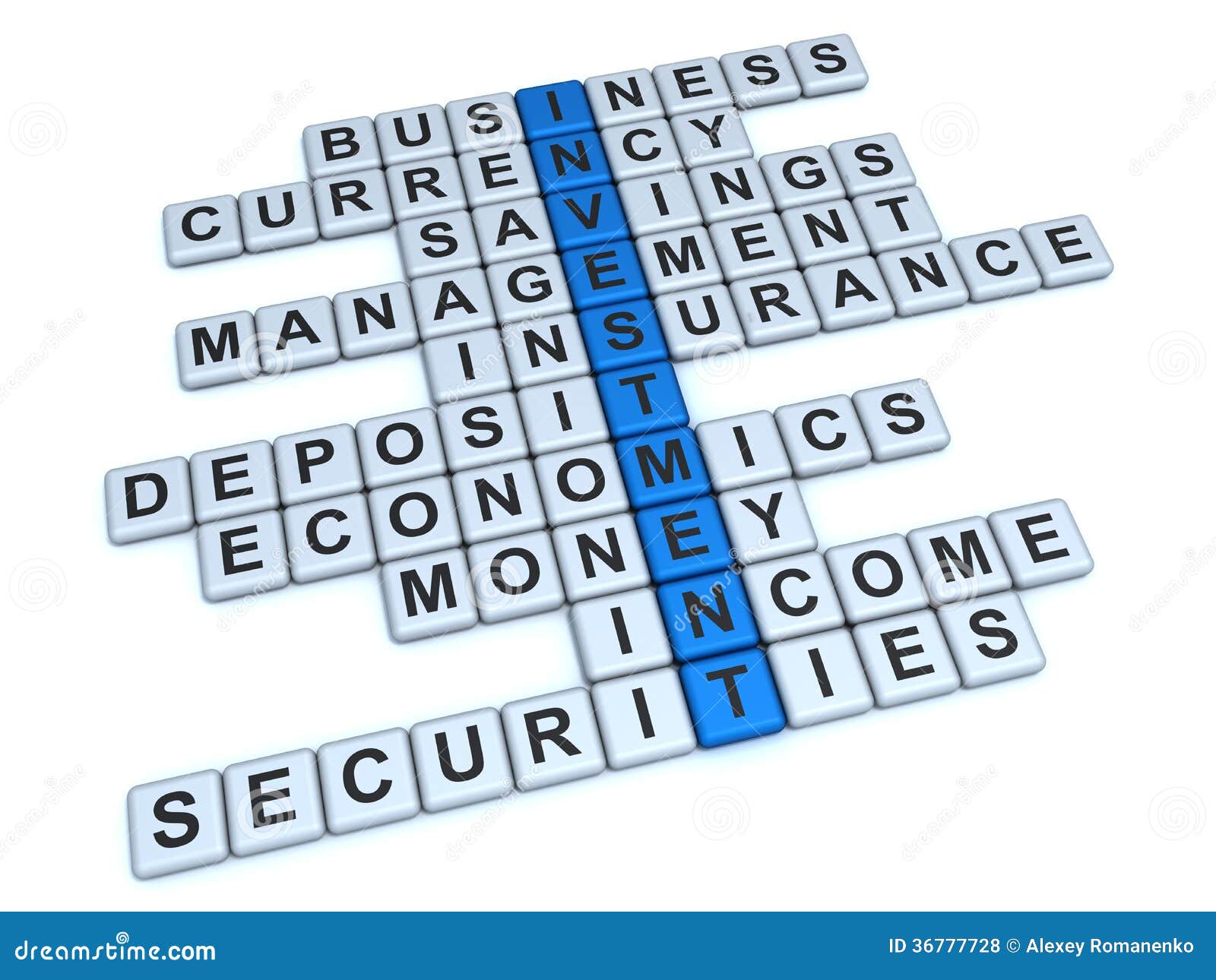 Concepto de la inversión foto de archivo. Imagen de azul - 36777728