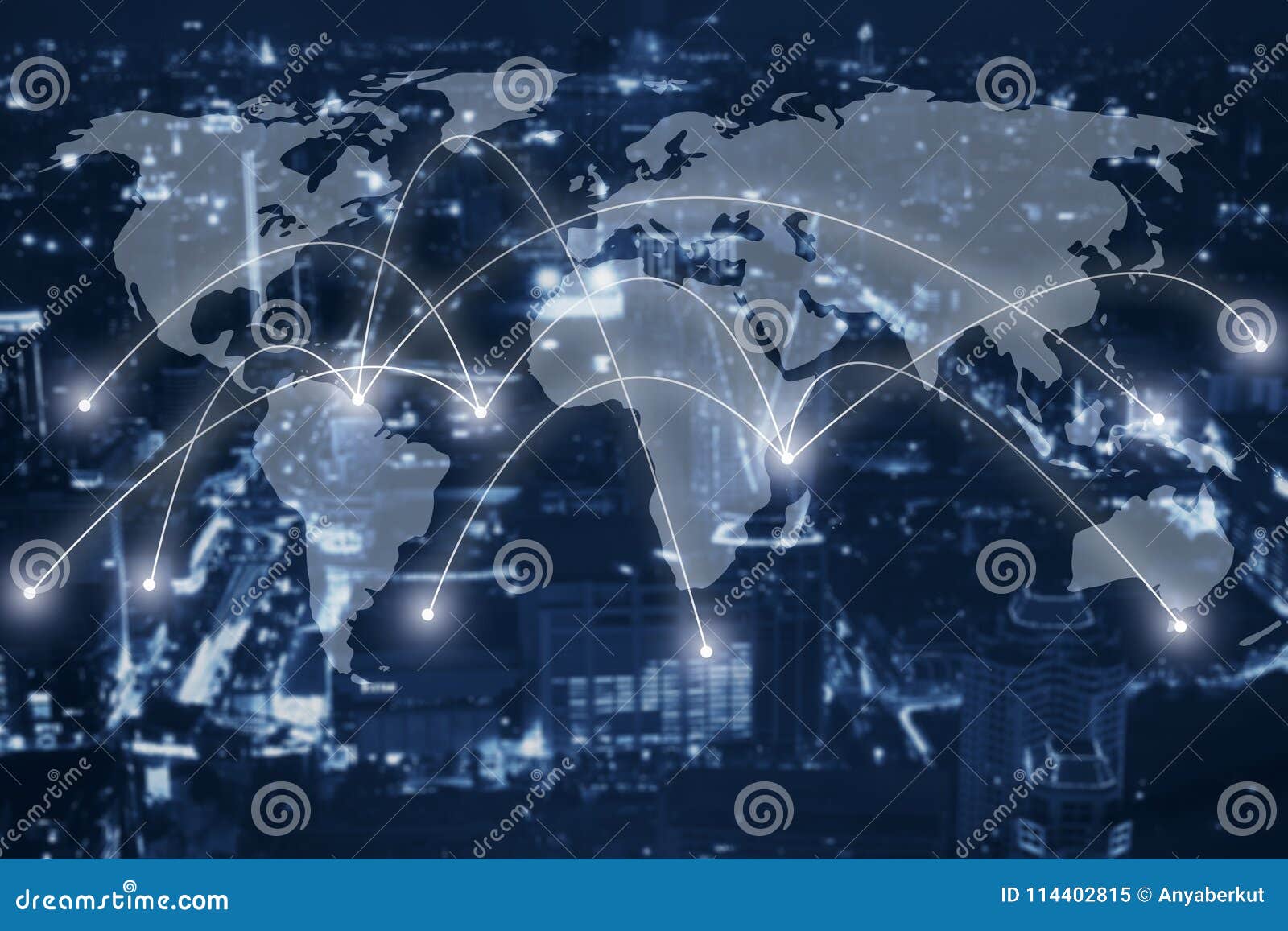 Concepto de la red global imagen de archivo. Imagen de extracto - 114402815