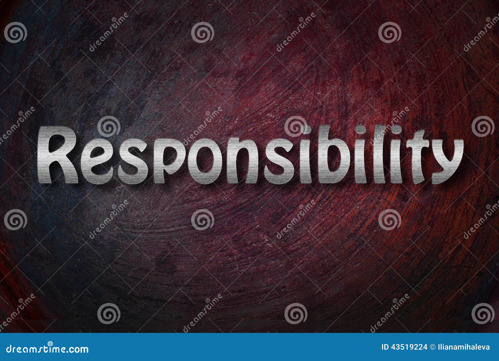 Concepto De La Responsabilidad Foto de archivo - Imagen de corporativo ...