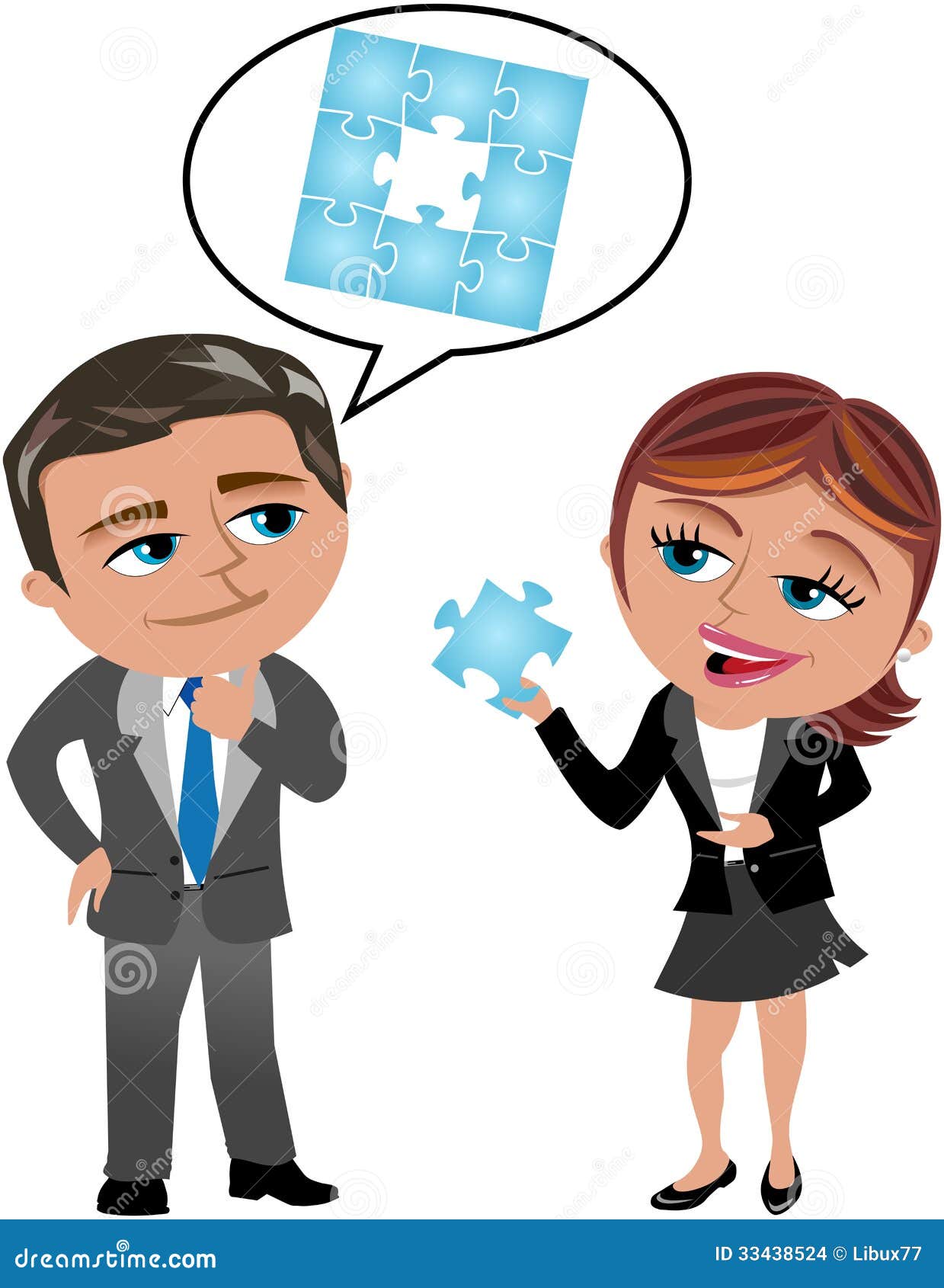 Concepto De La Solución De Problemas Ilustración del Vector ...