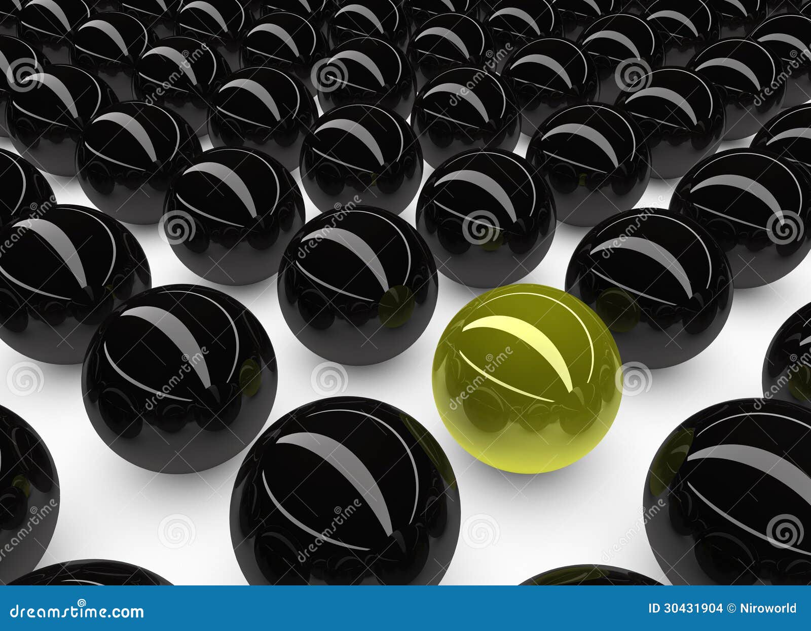 Concepto de la unicidad stock de ilustración. Ilustración de unidad ...