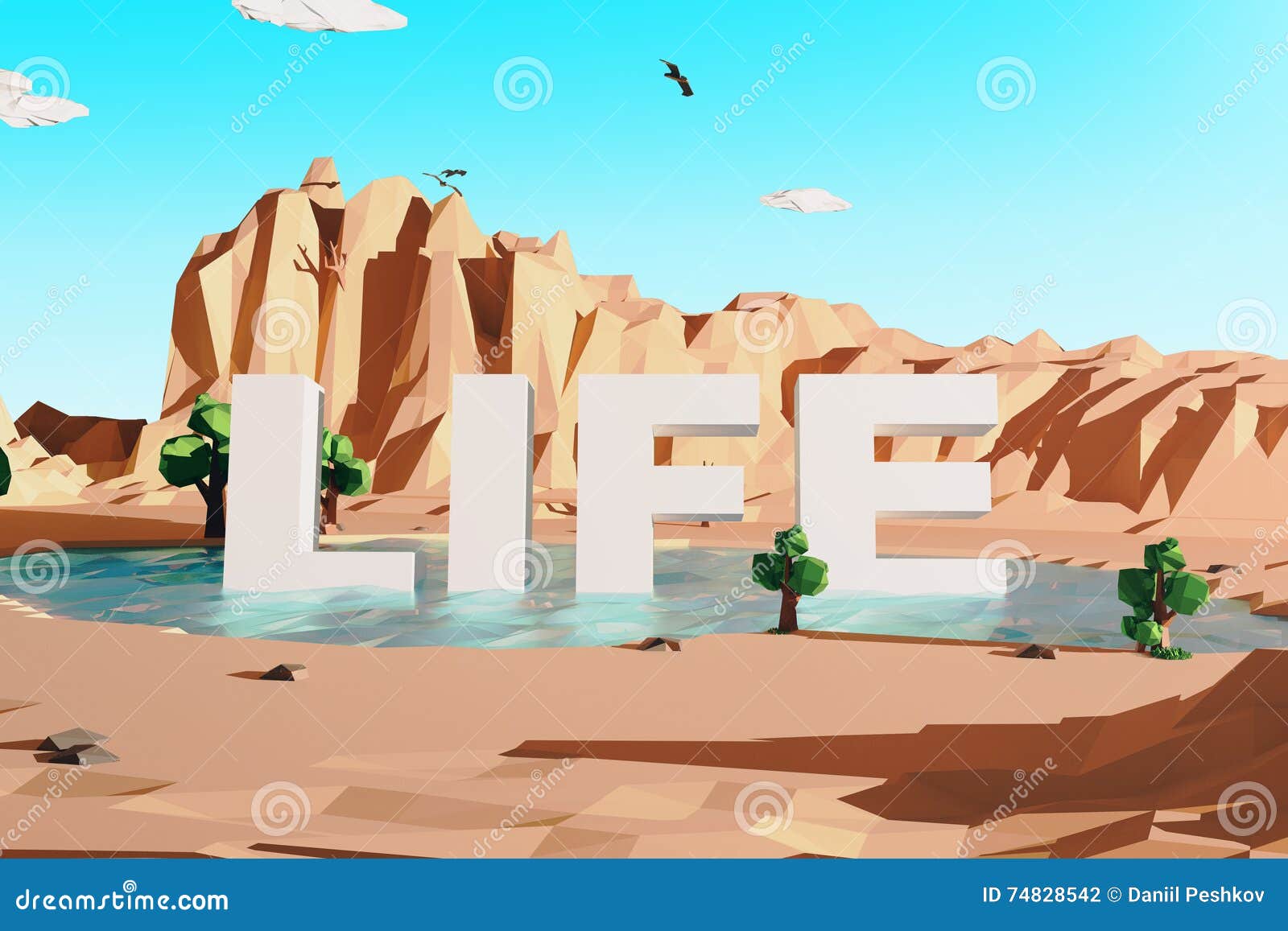 Concepto de la vida stock de ilustración. Ilustración de geométrico ...