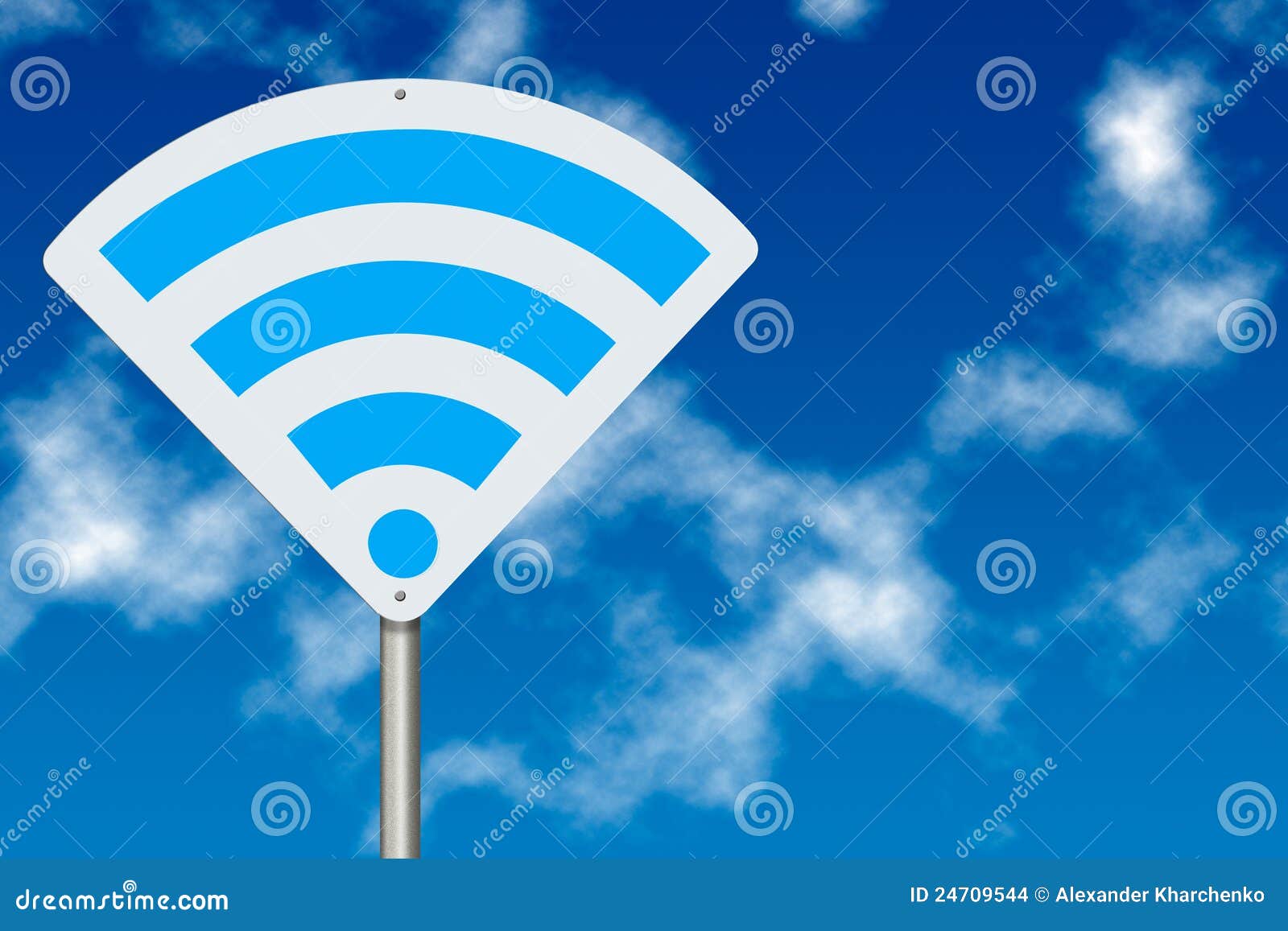 Concepto De La Zona De WiFi Foto de archivo - Imagen de negocios ...