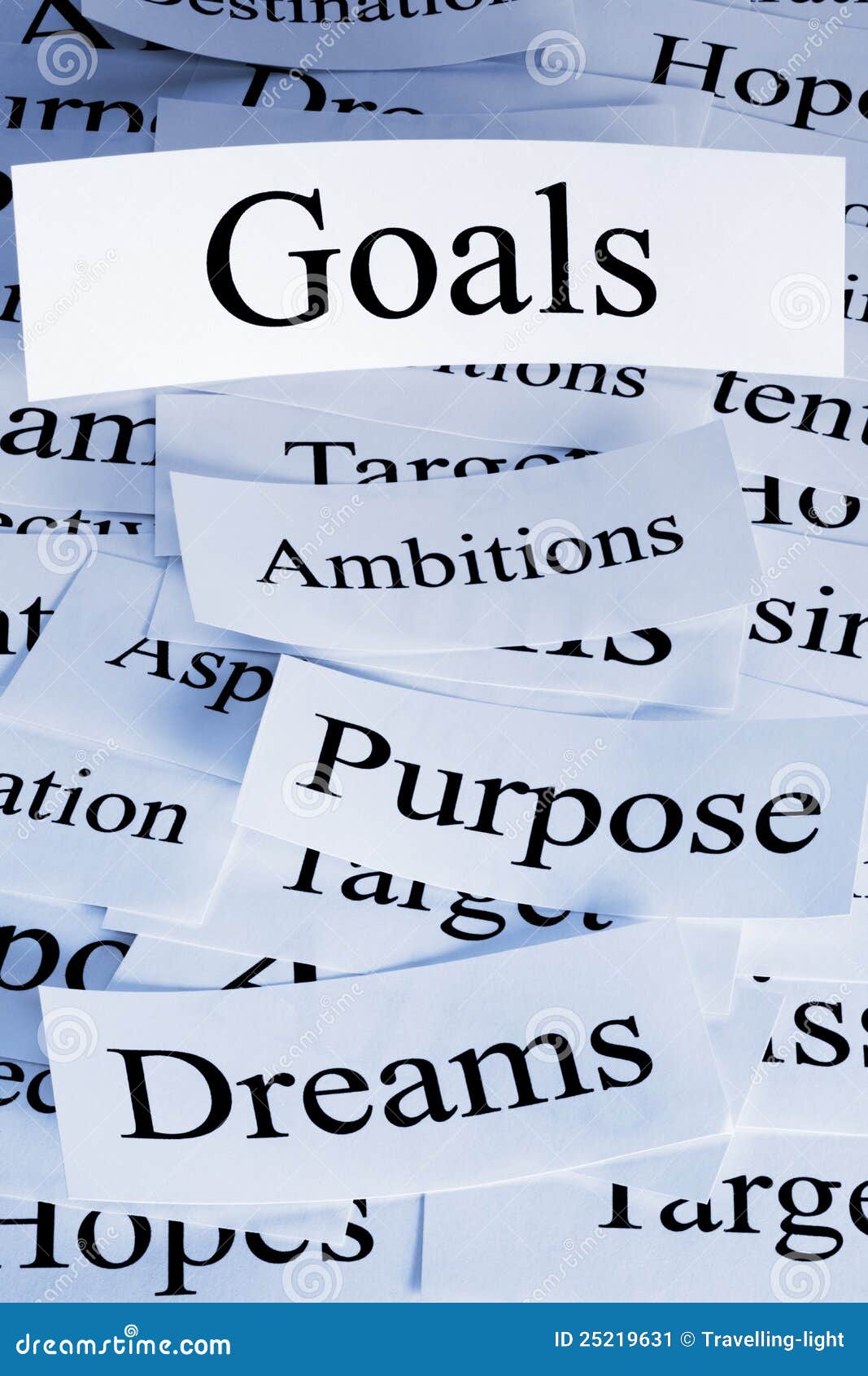 Concepto de las metas imagen de archivo. Imagen de vertical - 25219631