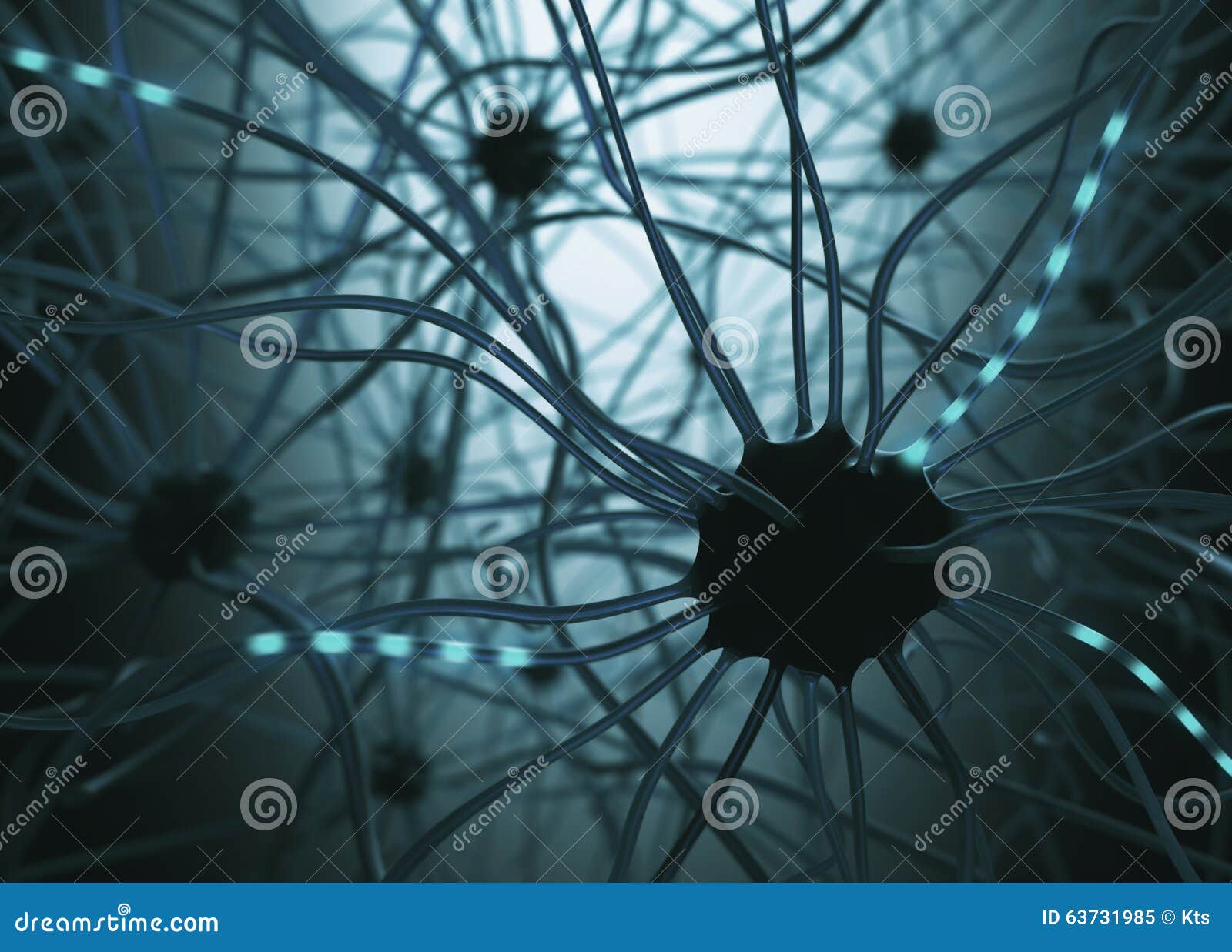 Concepto de las neuronas imagen de archivo. Imagen de brainwaves - 63731985