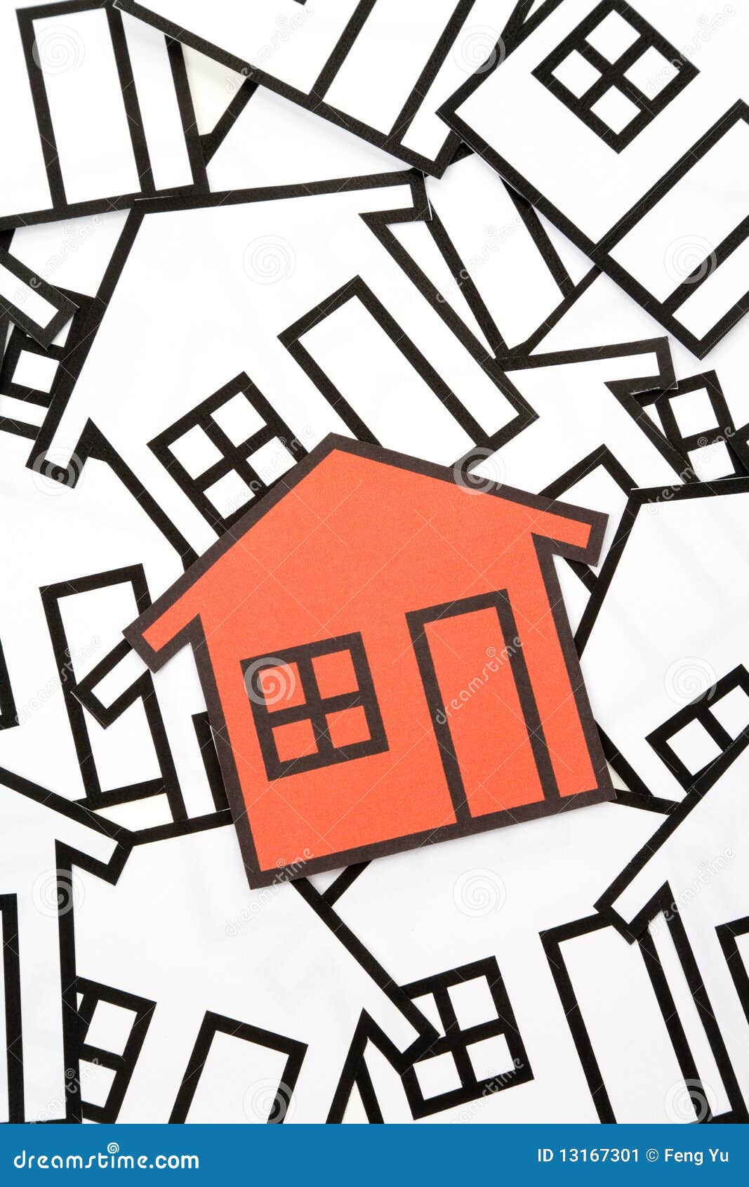 Concepto De Las Propiedades Inmobiliarias Imagen de archivo - Imagen de ...