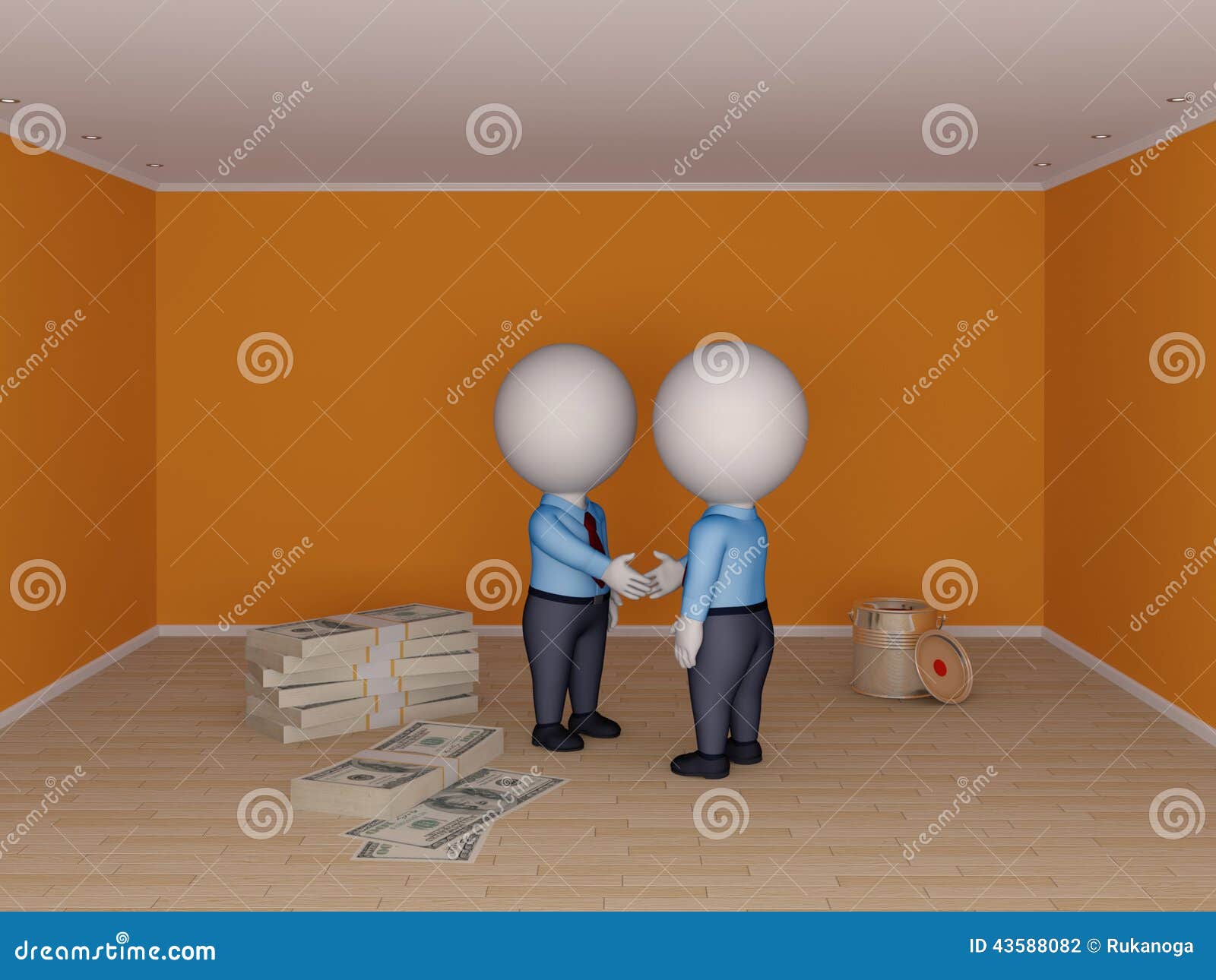 Concepto 6 De Las Propiedades Inmobiliarias Stock de ilustración ...