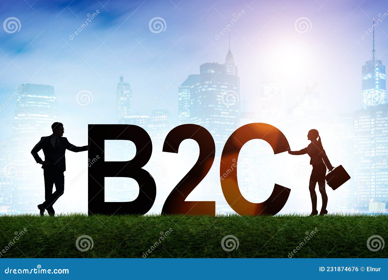 Concepto De Negocio a Cliente Con Empresario Foto de archivo - Imagen ...