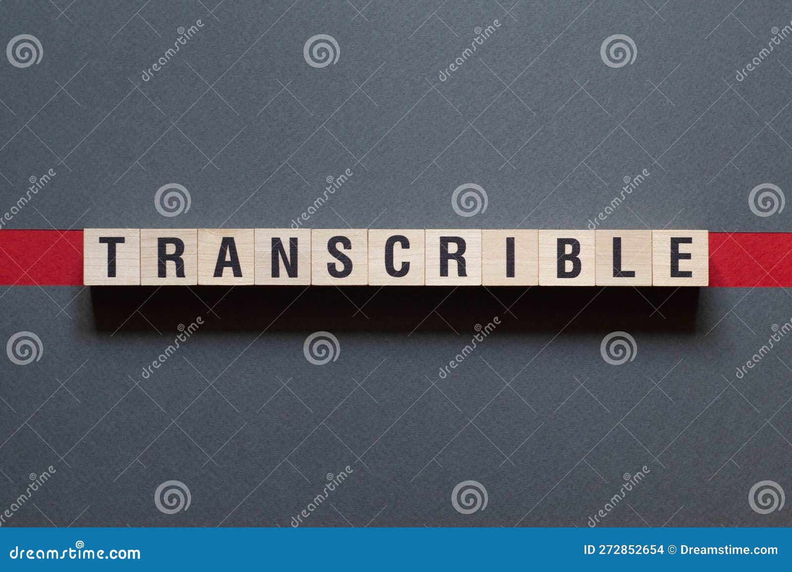 Concepto De Palabra Transcrita En Cubos Foto de archivo - Imagen de ...