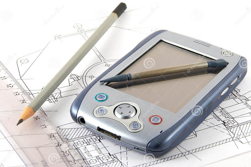 Concepto de PDA imagen de archivo. Imagen de escritorio - 3013711