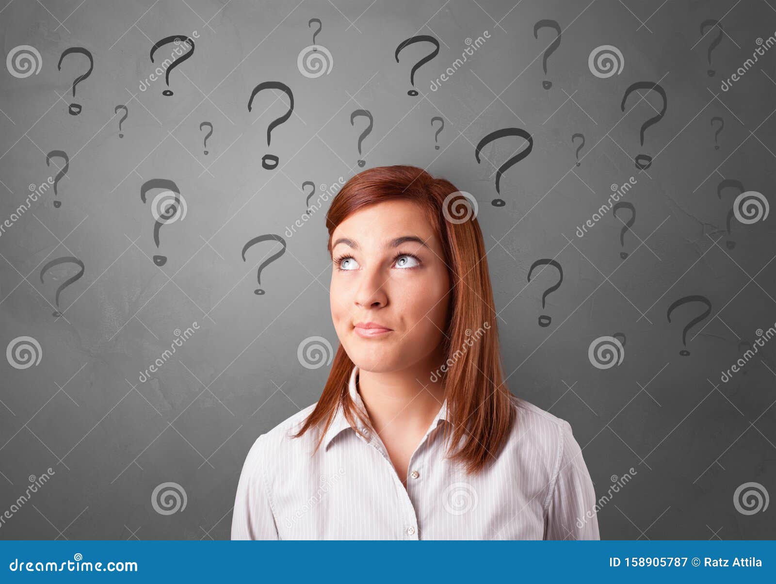 Concepto De Persona Con Pregunta Imagen de archivo - Imagen de negocios ...