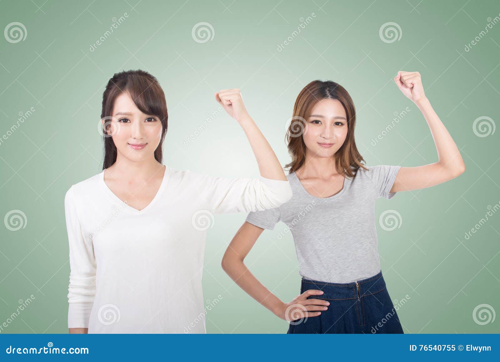 Concepto De Poder De La Mujer Imagen de archivo - Imagen de atractivo ...