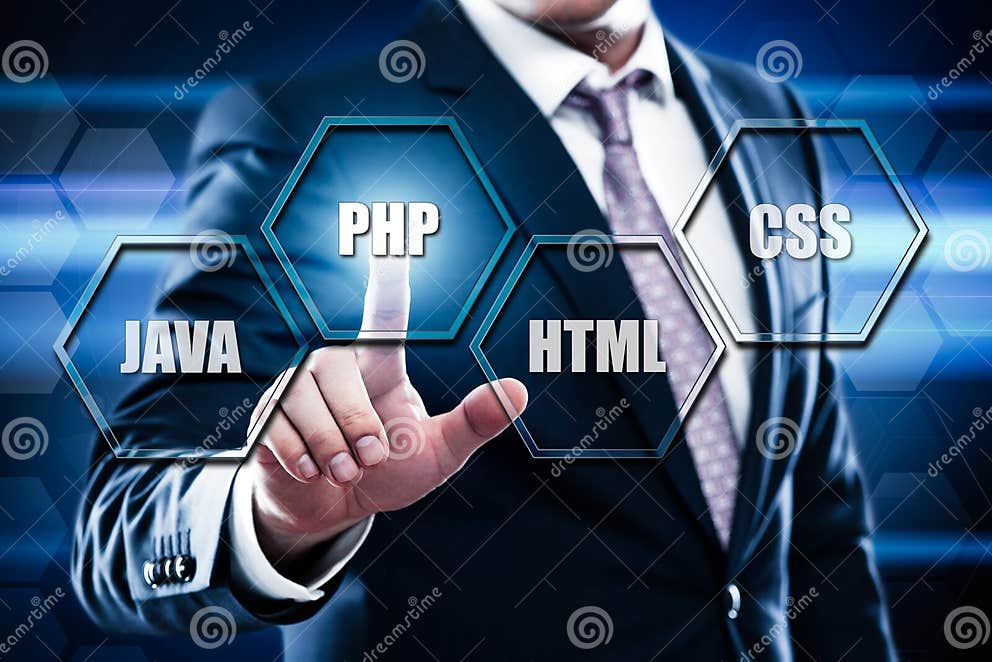 Concepto De Programación De La Codificación Del Desarrollo Web Del Lenguaje Del PHP Foto de ...