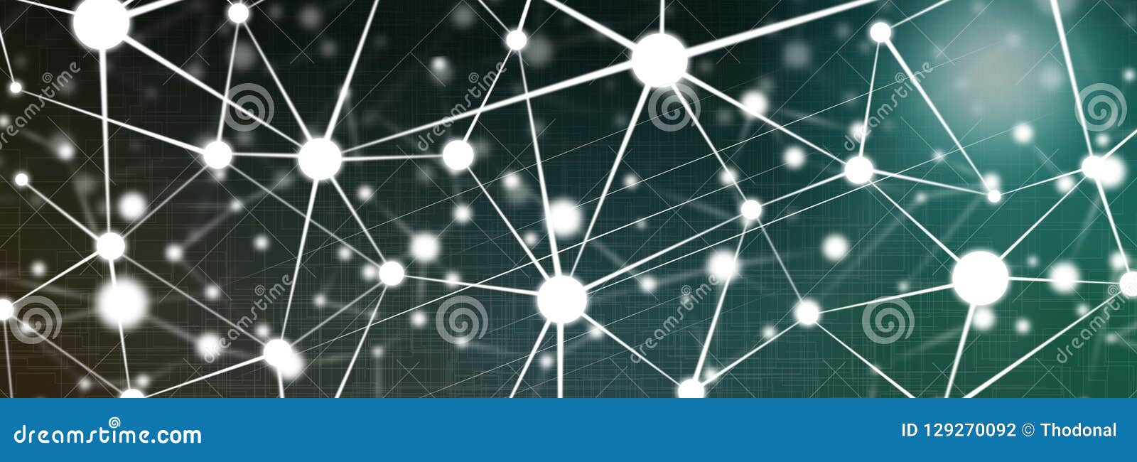 Concepto de red virtual stock de ilustración. Ilustración de grupo ...