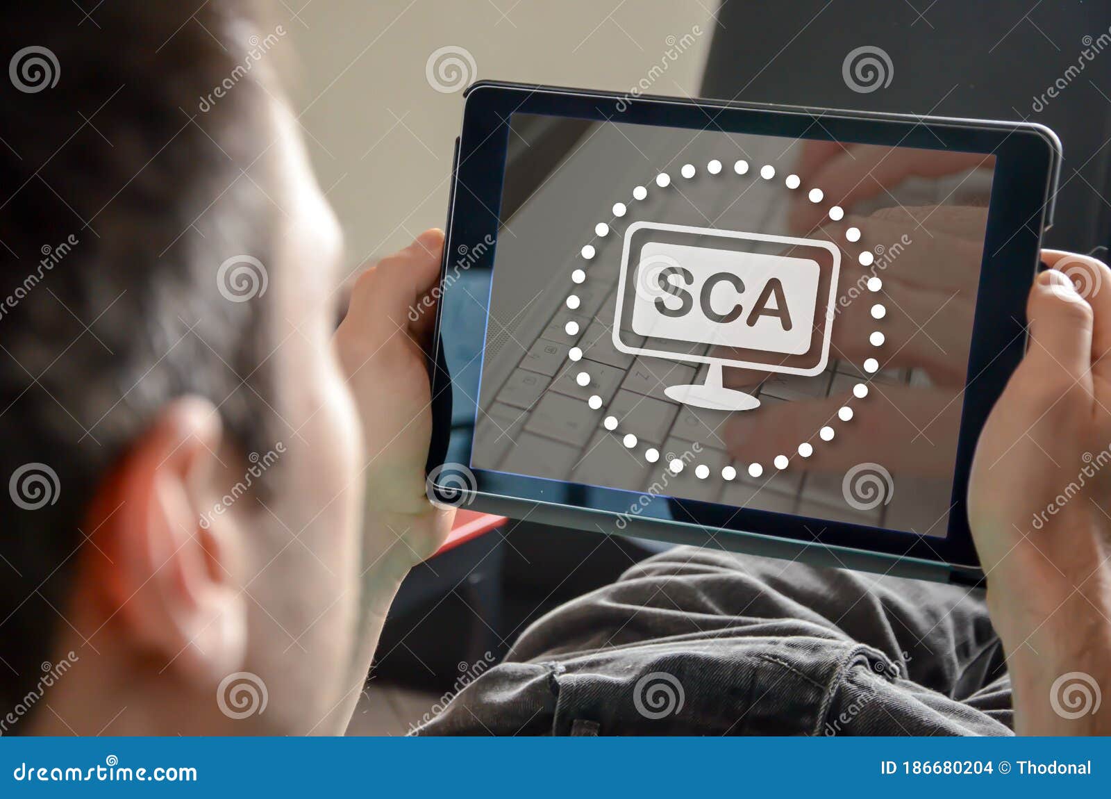 Concepto de sca foto de archivo. Imagen de digital, paga - 186680204