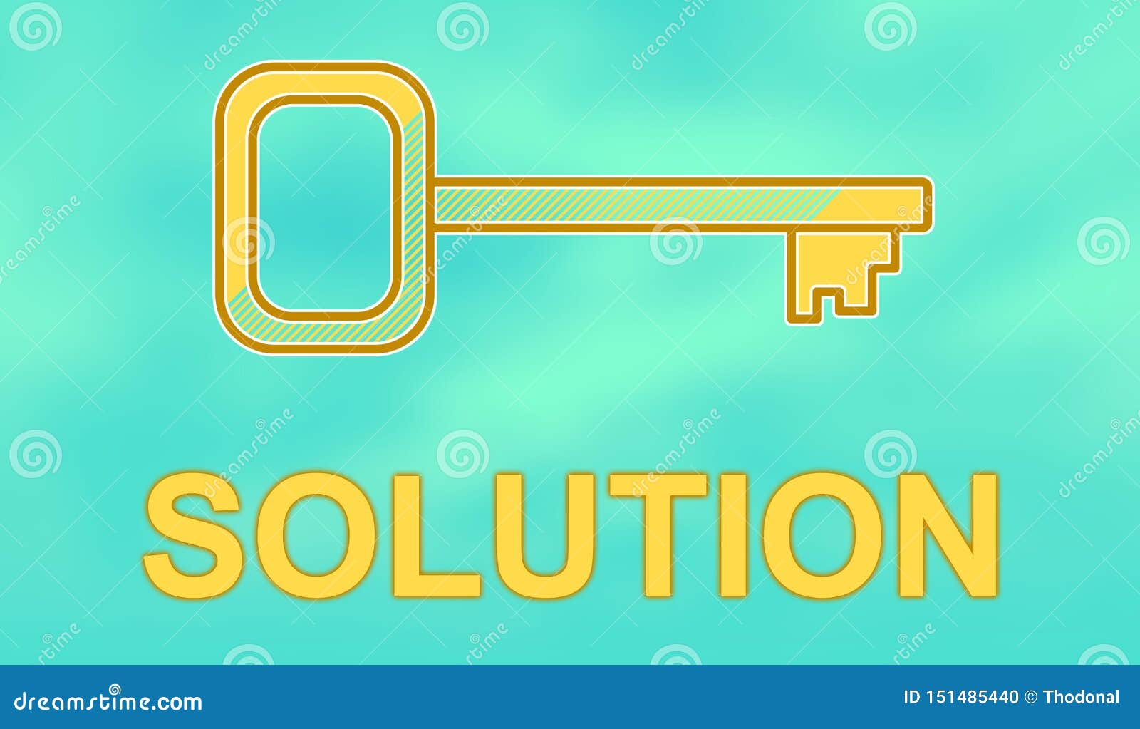 Concepto de soluci?n stock de ilustración. Ilustración de negocios ...