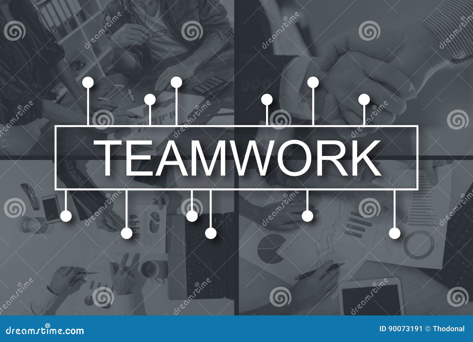 Concepto De Trabajo En Equipo Imagen de archivo - Imagen de concepto ...