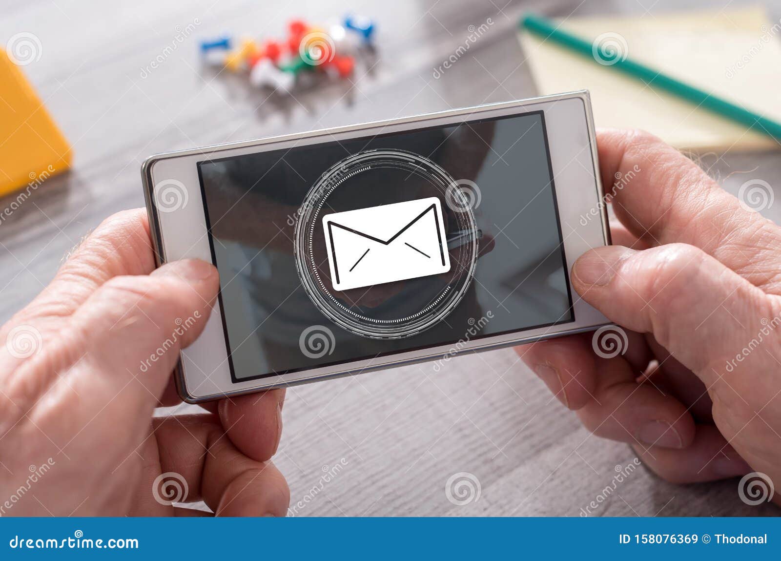 Concepto del mensaje imagen de archivo. Imagen de correspondencia ...