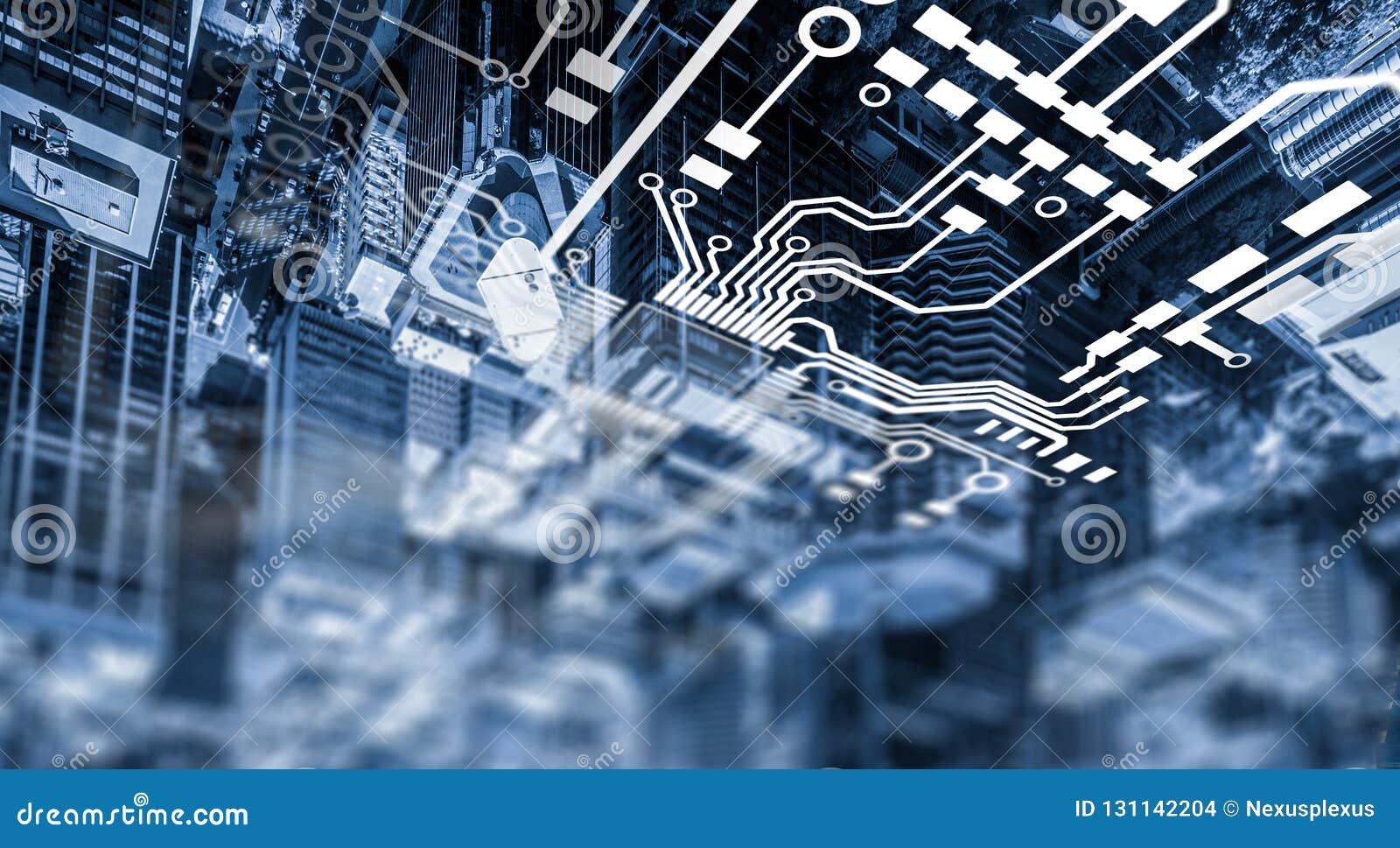 Concepto Del Microprocesador De Circuito Foto de archivo - Imagen de ...