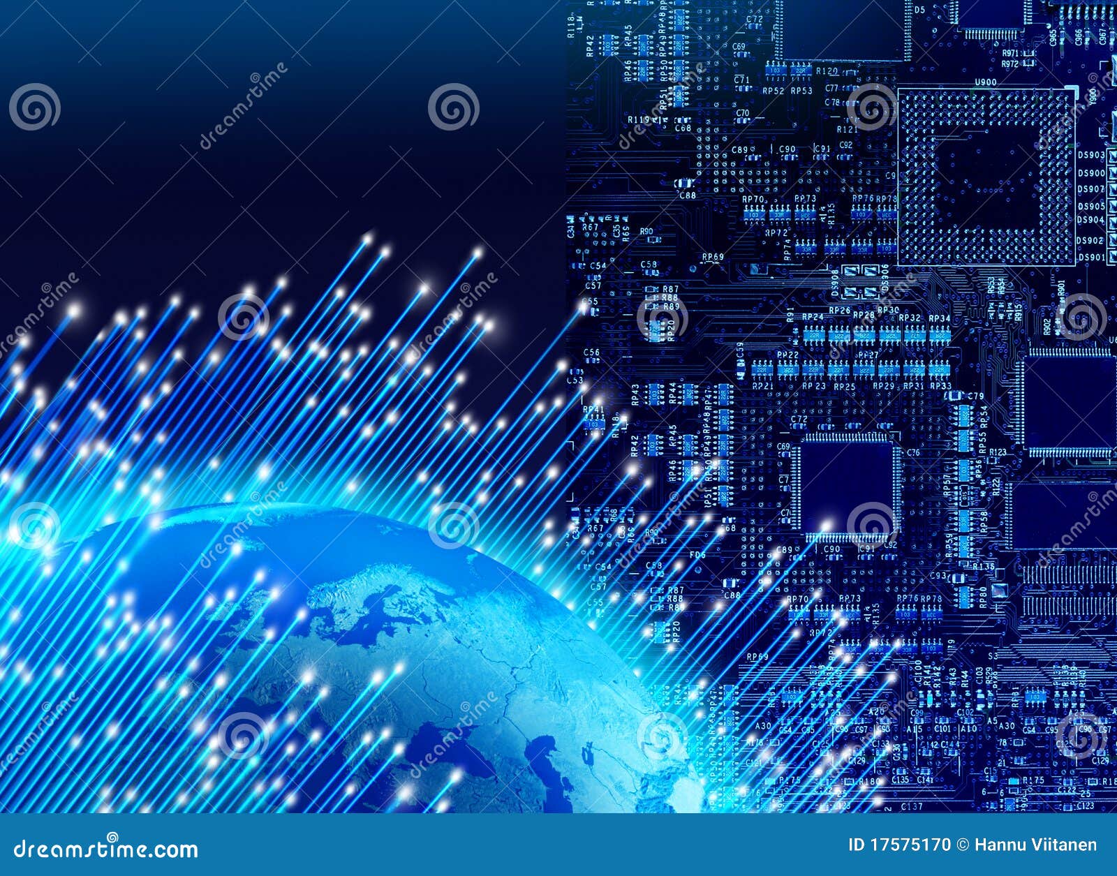 Concepto Global De La Tecnología Digital Foto de archivo - Imagen: 17575170