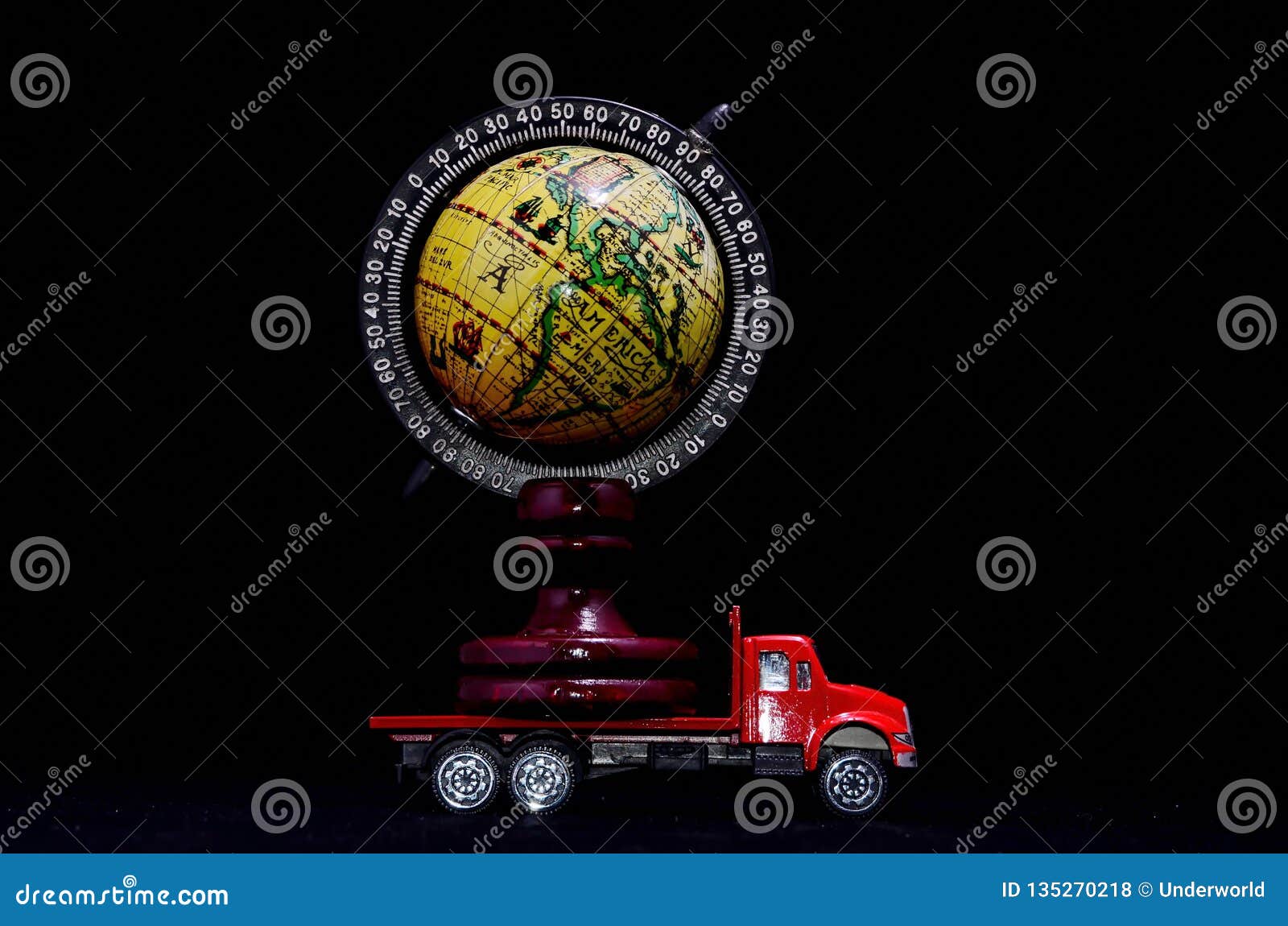 Concepto Global Del Transporte De Cargo Foto de archivo - Imagen de ...