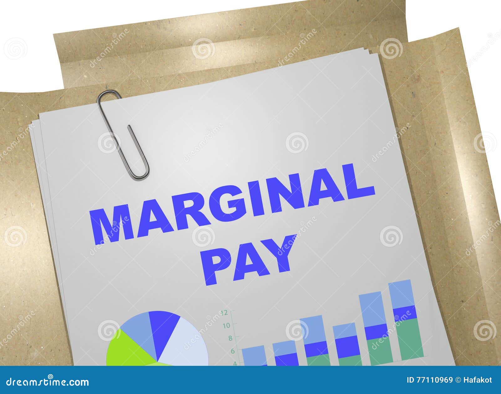 Concepto Marginal De La Paga Stock de ilustración - Ilustración de ...