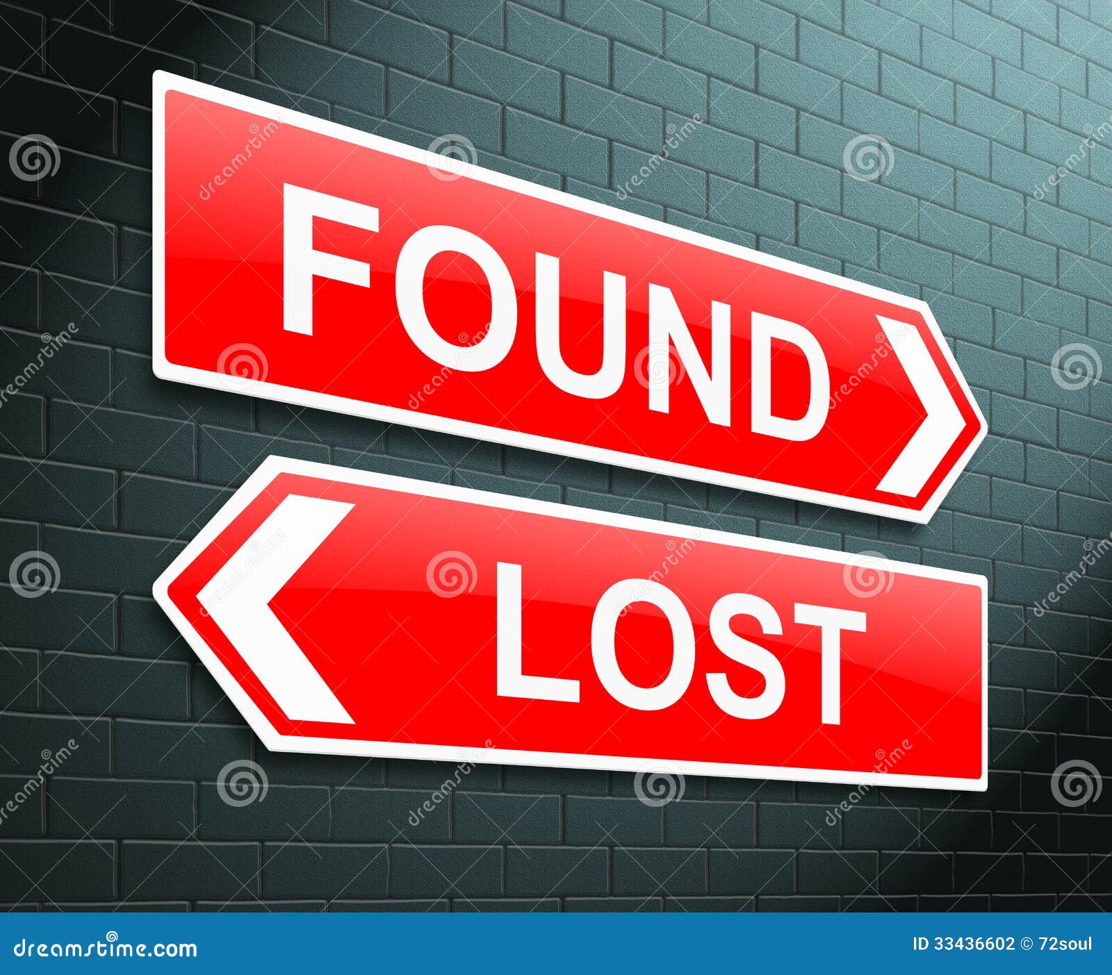 Concepto Perdido O Encontrado. Stock de ilustración - Ilustración de ...