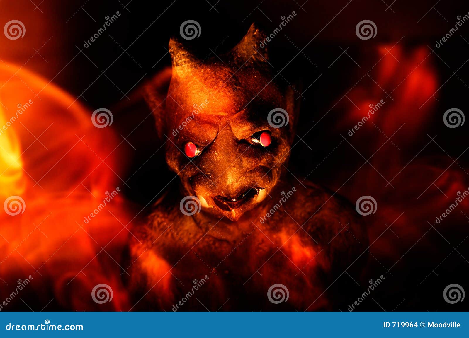 Concepto - Profundidades Del Infierno Foto de archivo - Imagen de ...