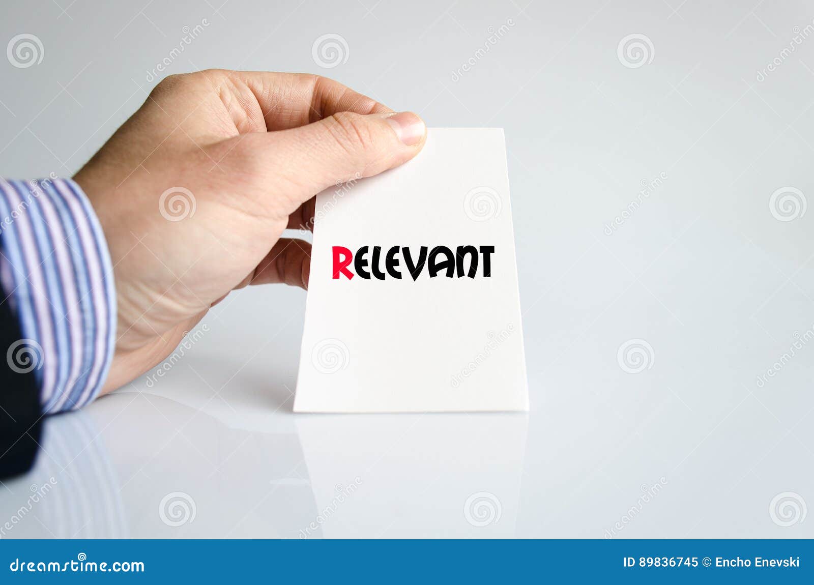 Concepto Relevante Del Texto Imagen de archivo - Imagen de alternativa ...