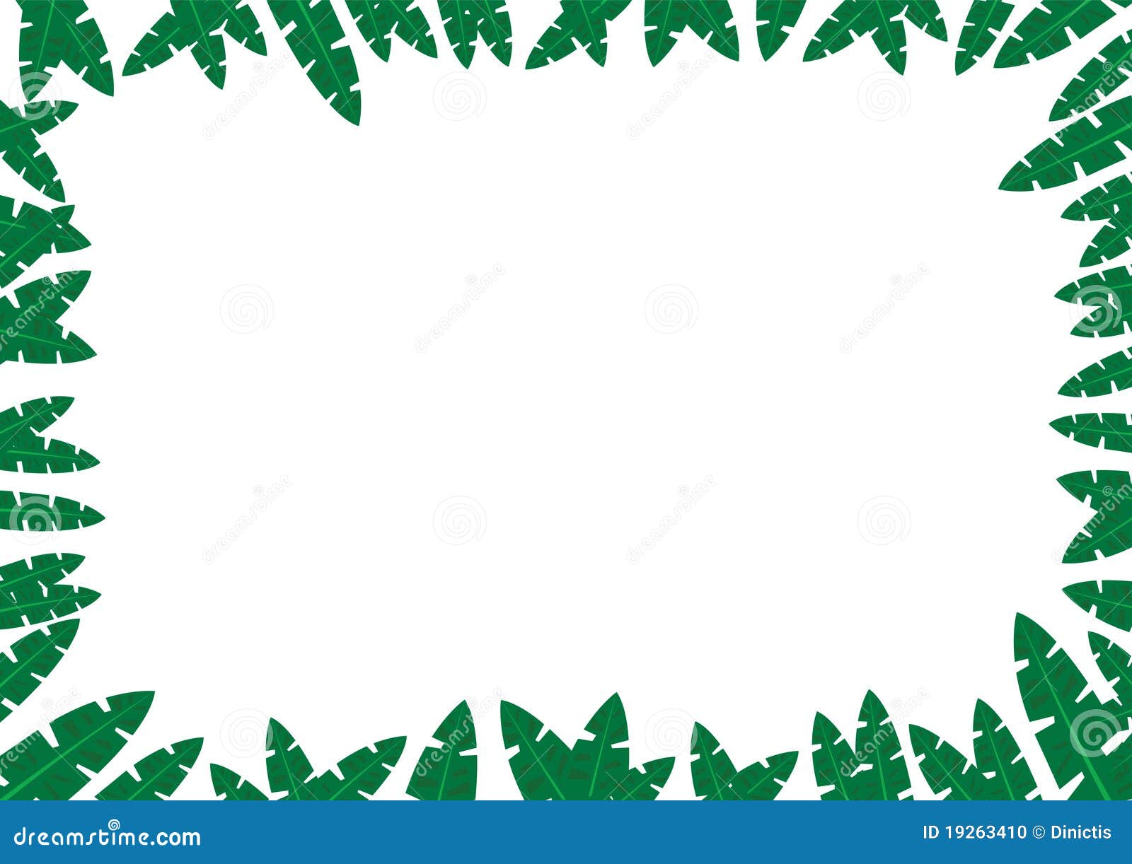 Concepto Tropical Del Marco De La Selva Foto de archivo - Imagen: 19263410