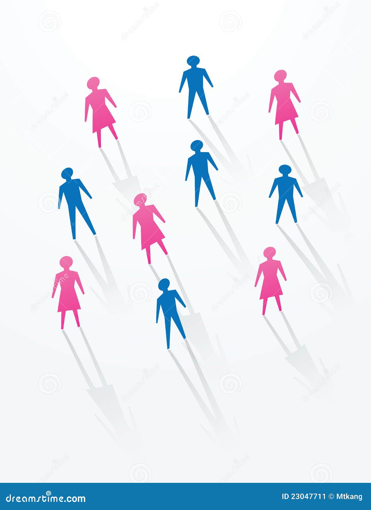 Conceptos De La Vida Social Stock de ilustración - Ilustración de lazo ...