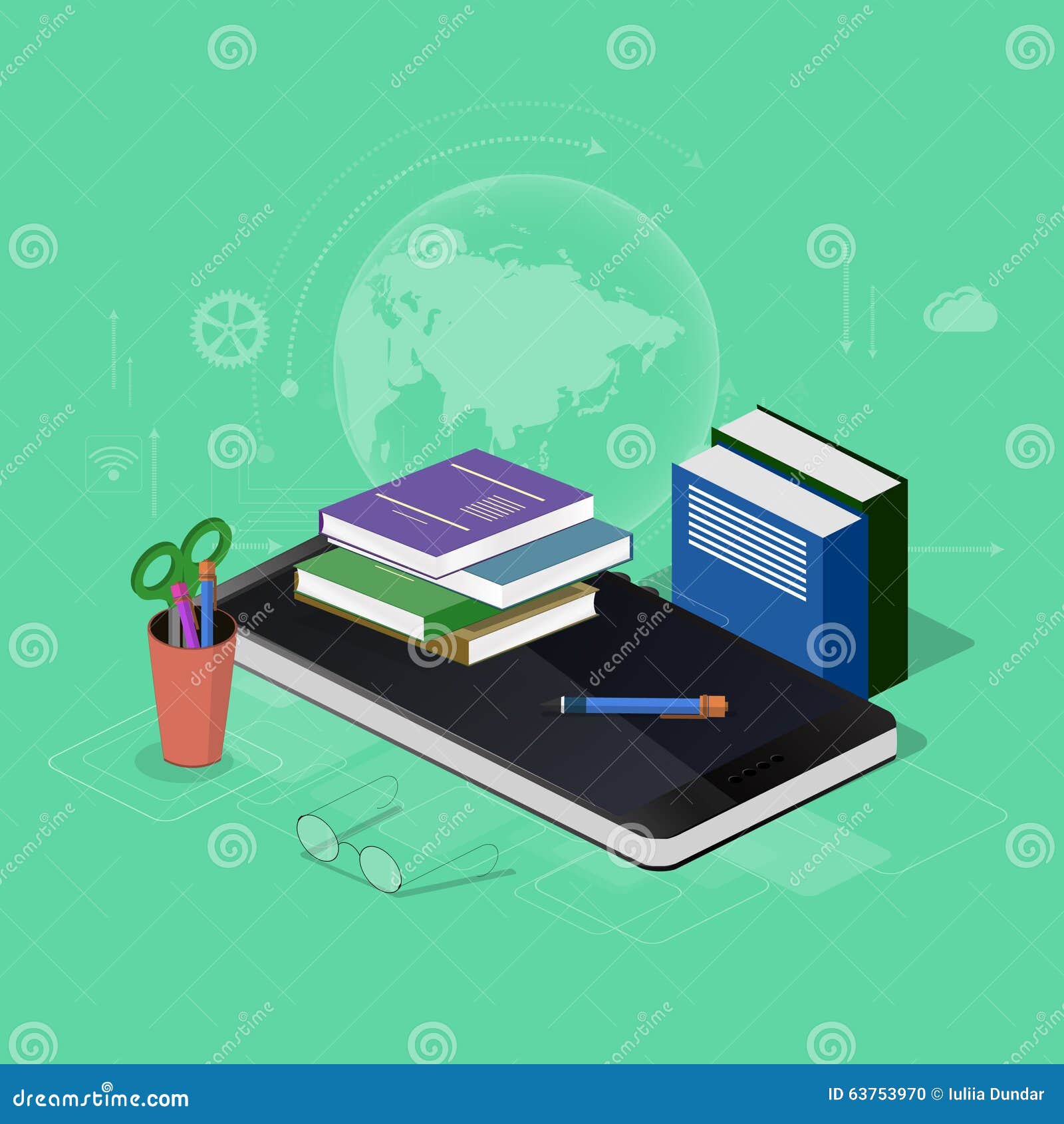 Concepts of education stock illustration. Illustration of information ... Concepts of education stock illustration. Illustration of information ...