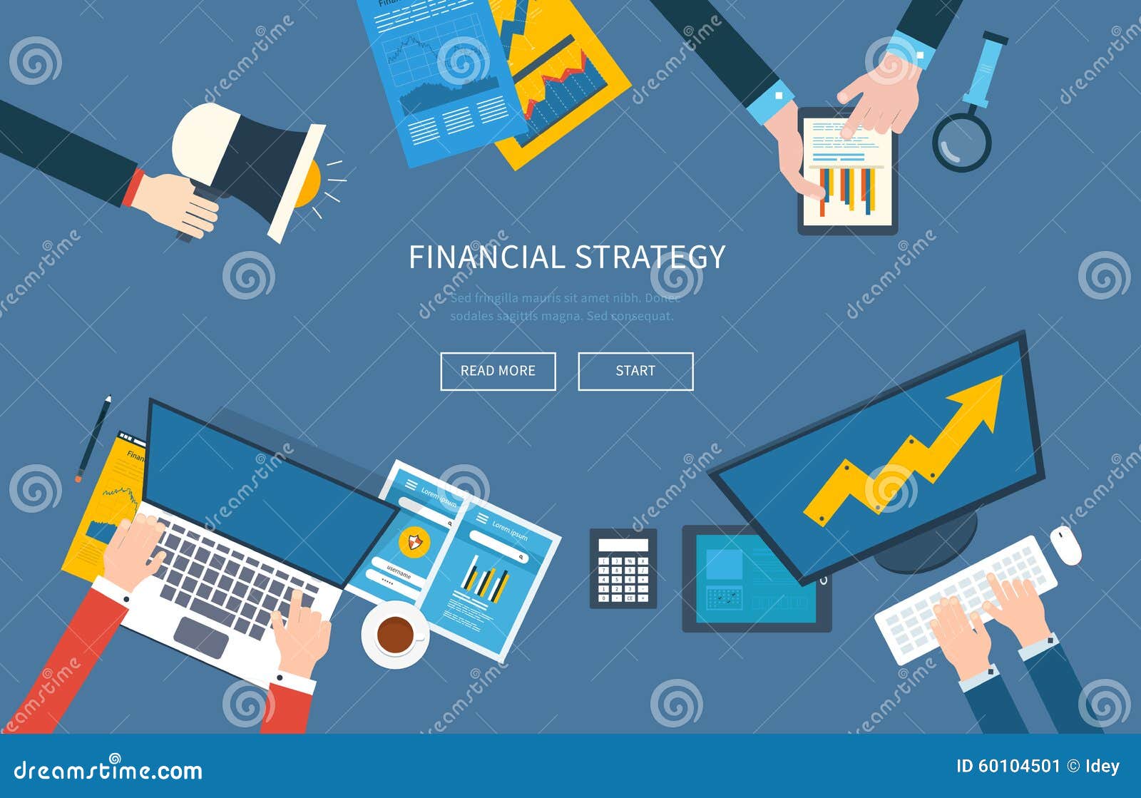 Concepts Pour L'analyse Commerciale, Consultant Illustration de Vecteur ...