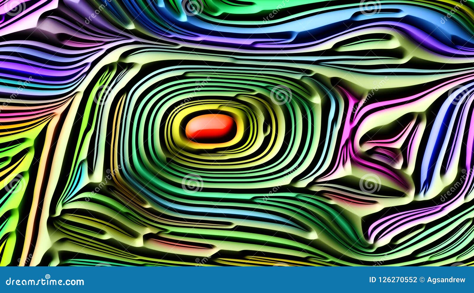 Conceptual Abstract Shapes stock illustration. Illustration of three ...