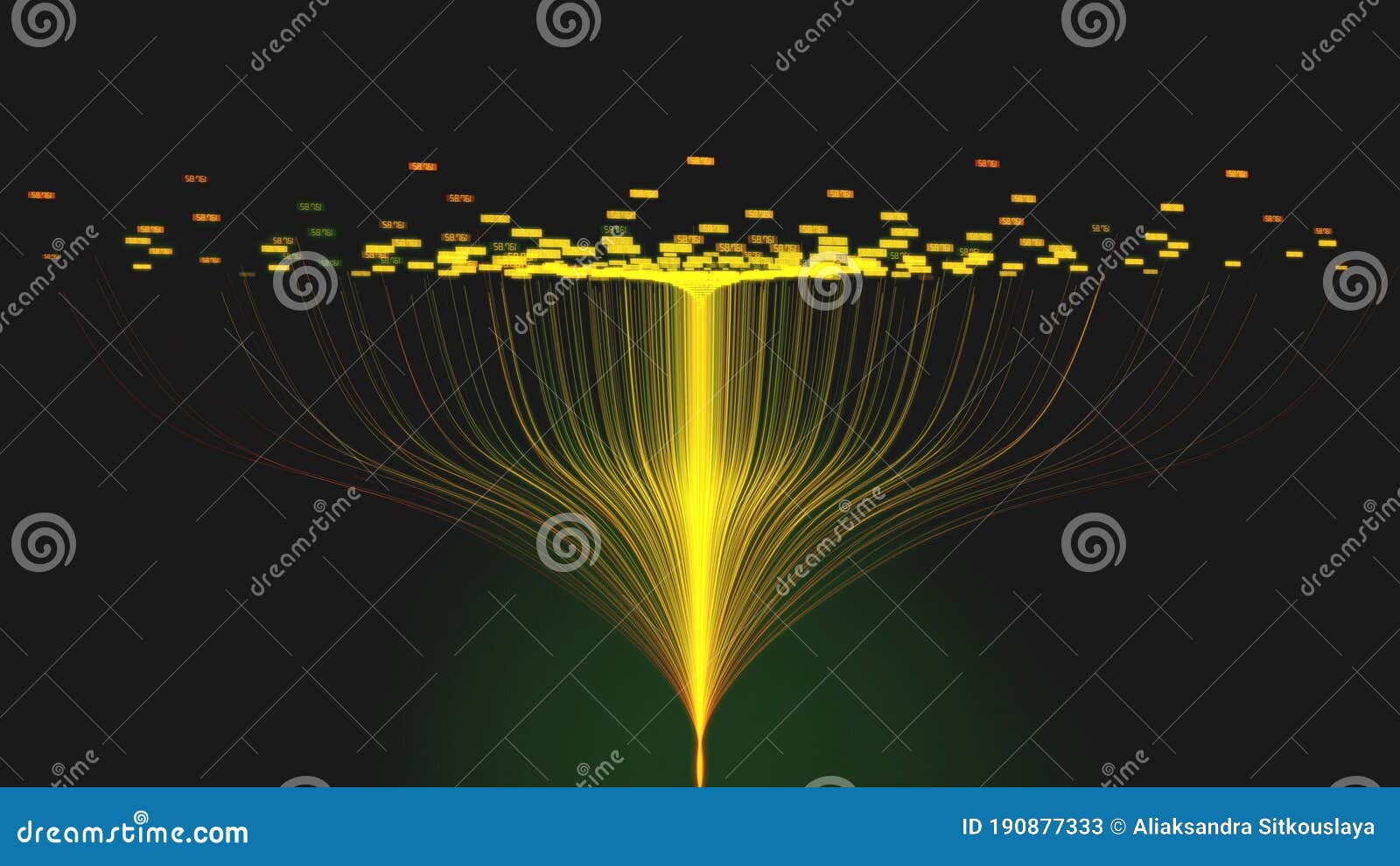 Conceptual Animated Look at Computer Technology of the Internet of ...