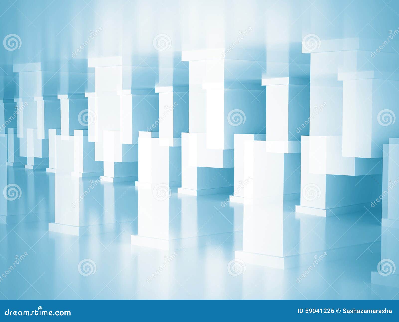 Conceptual Architecture Design Building Background Stock Photo - Image ...