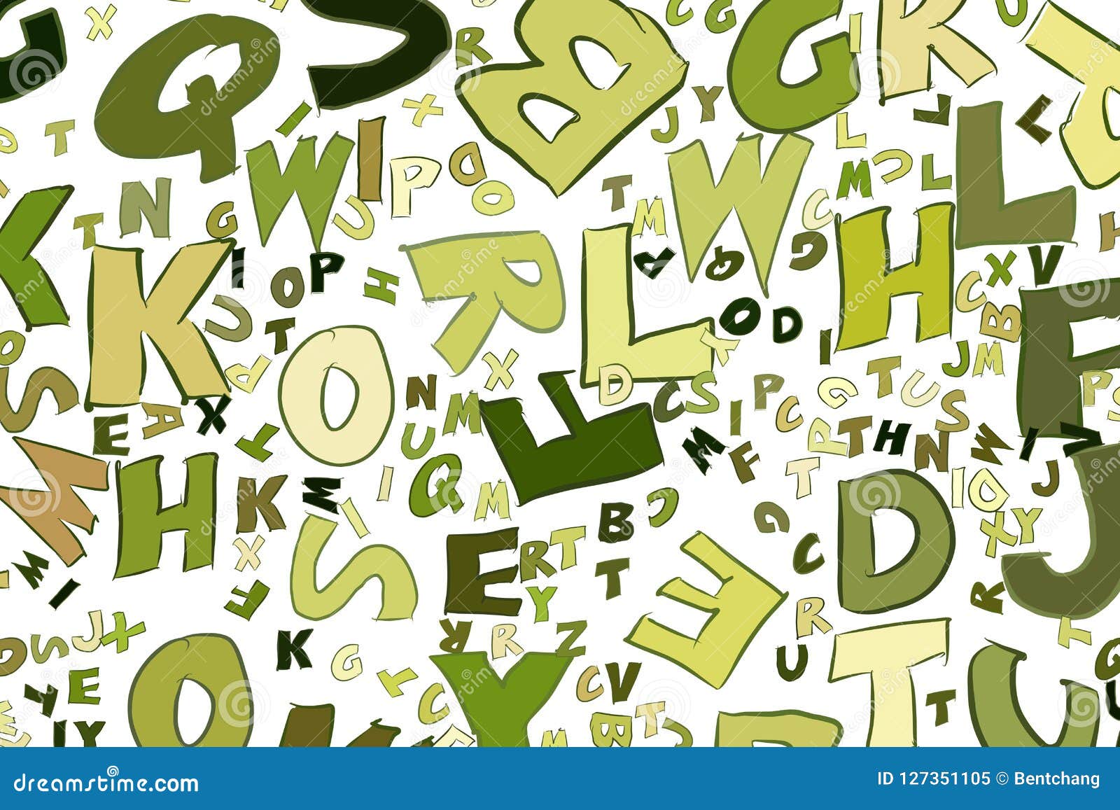 Conceptual Background Alphabets Letters For Design Catalog Or Texture ...