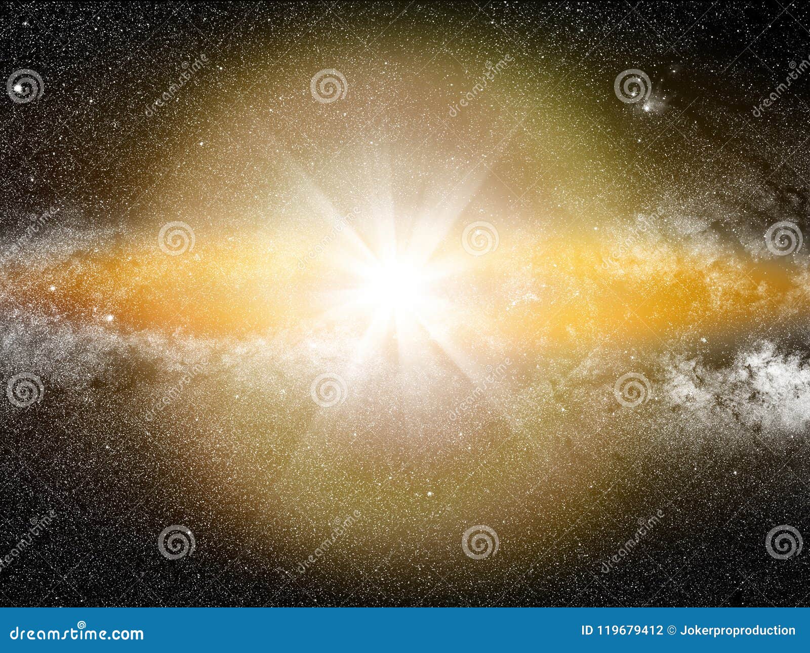 Abstract Lights and Space Concept Stock Illustration - Illustration of ...