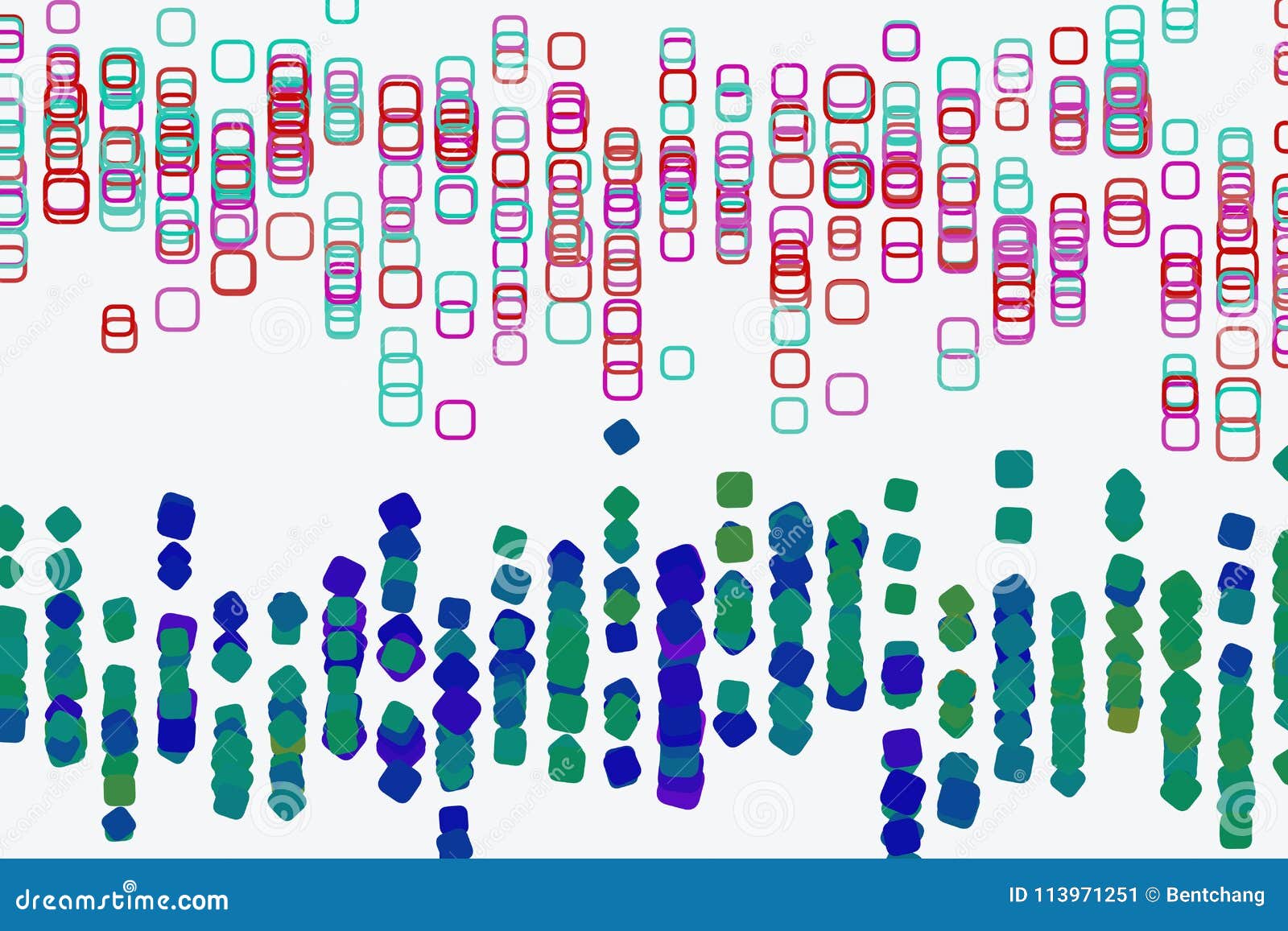 Conceptual Background Mixed Pattern for Design. Shape, Illustration ...
